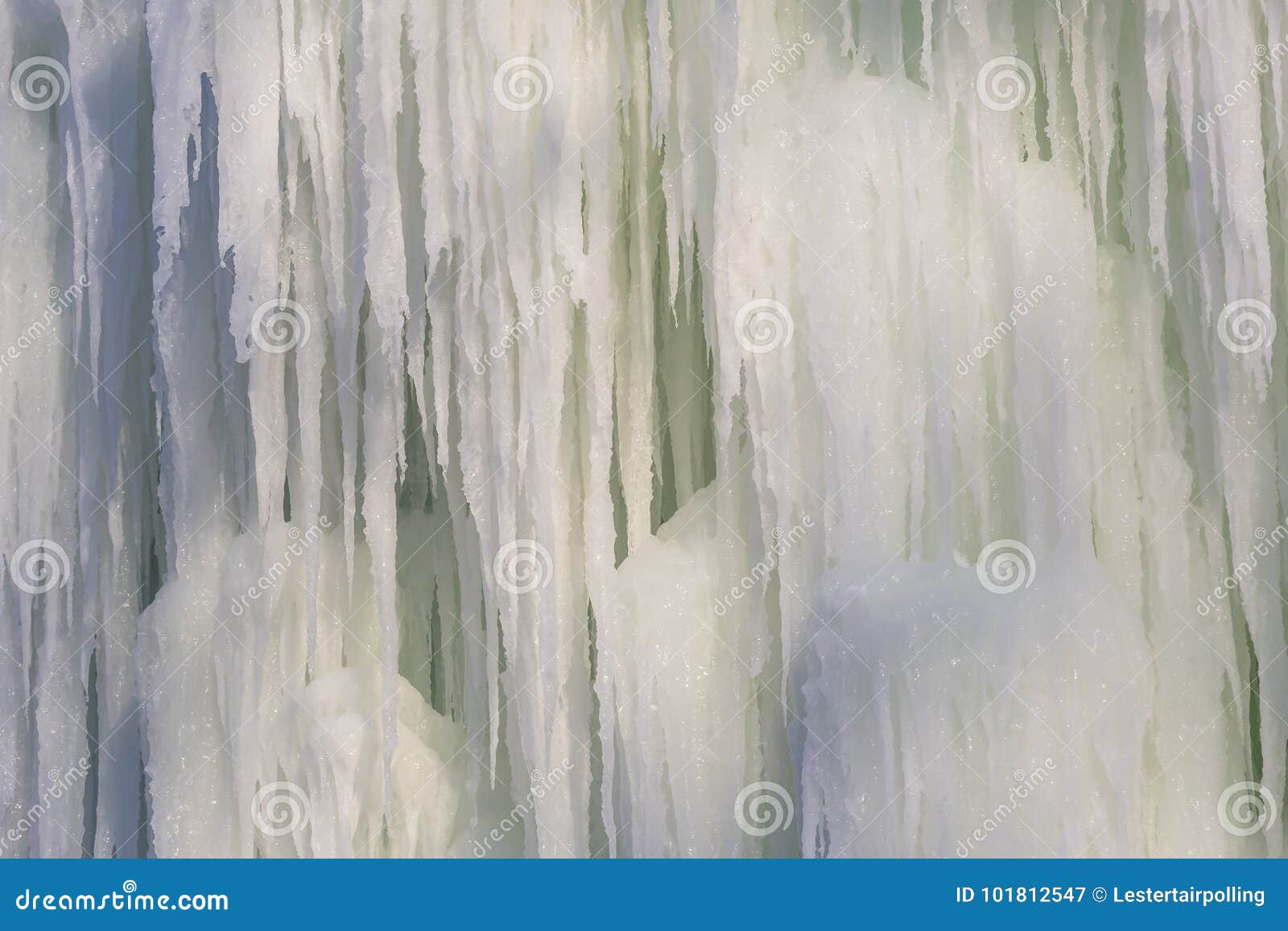Background from a Frozen Waterfall Stock Image - Image of clear, liquid ...