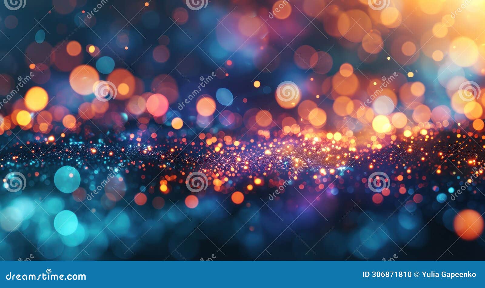 The Background is Full of Lights Stock Photo - Image of atmosphere ...