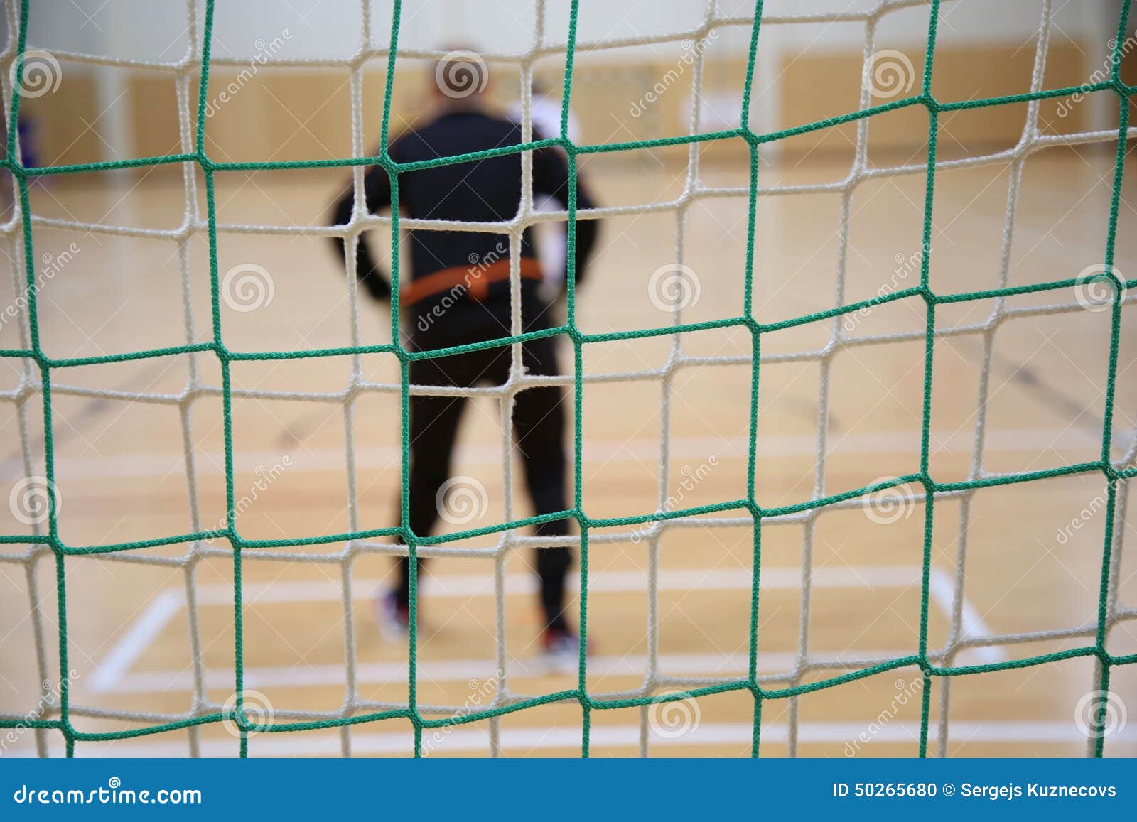 The Background of Futsal Goalkeeper Stock Photo - Image of corner ...
