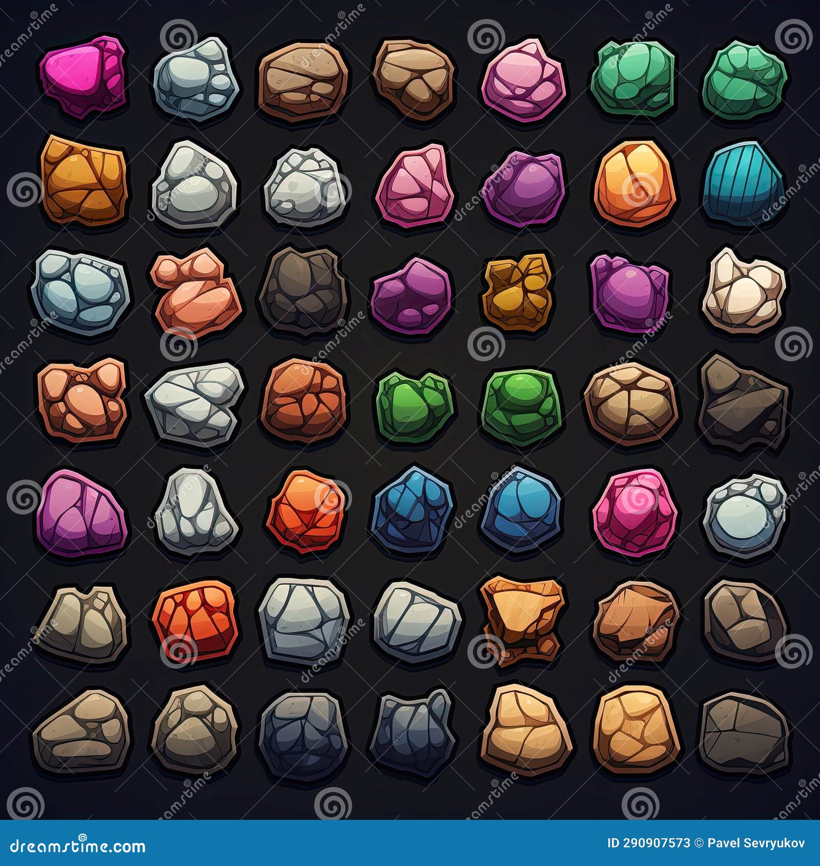 Background Games Stone Rock Ai Generated Stock Image - Image of wall ...