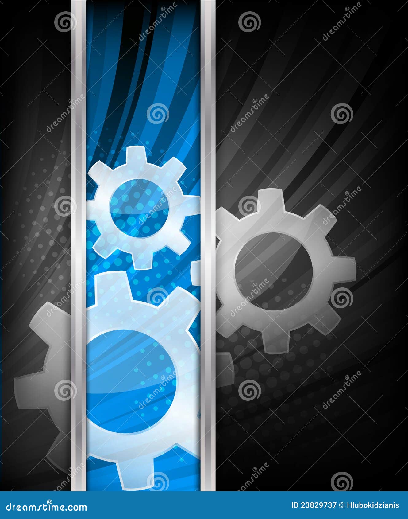 Background with gears stock illustration. Illustration of abstract ...