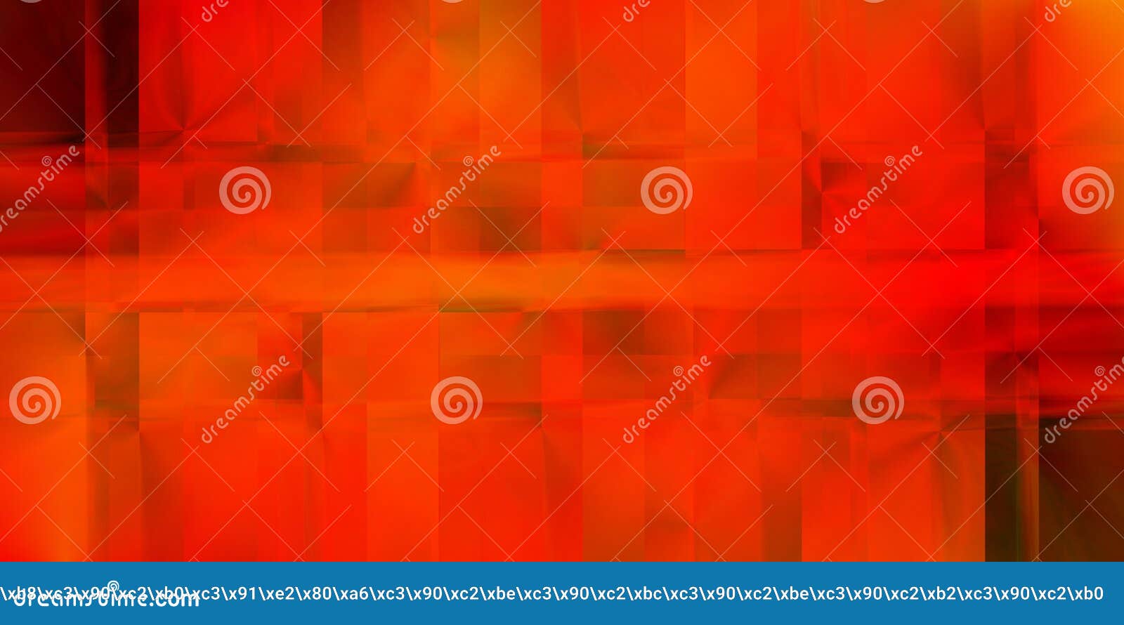 Background from Geometric Pattern in Red Bright Orange Color Stock ...