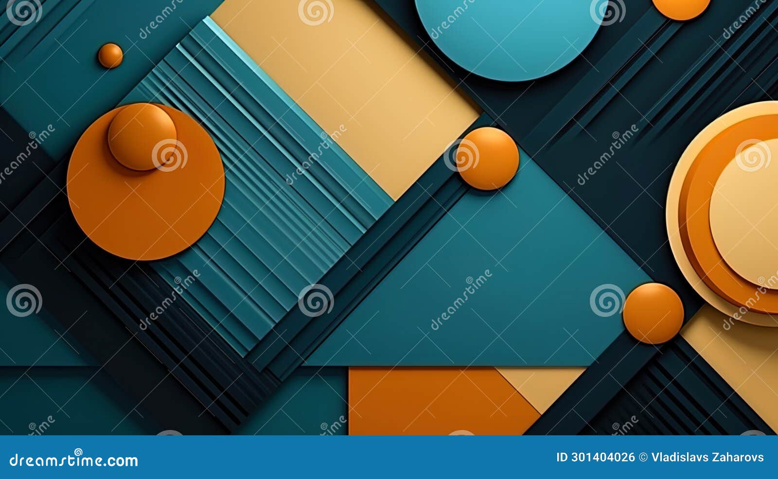 The Background with Geometric Patterns and Color Palette Stock ...