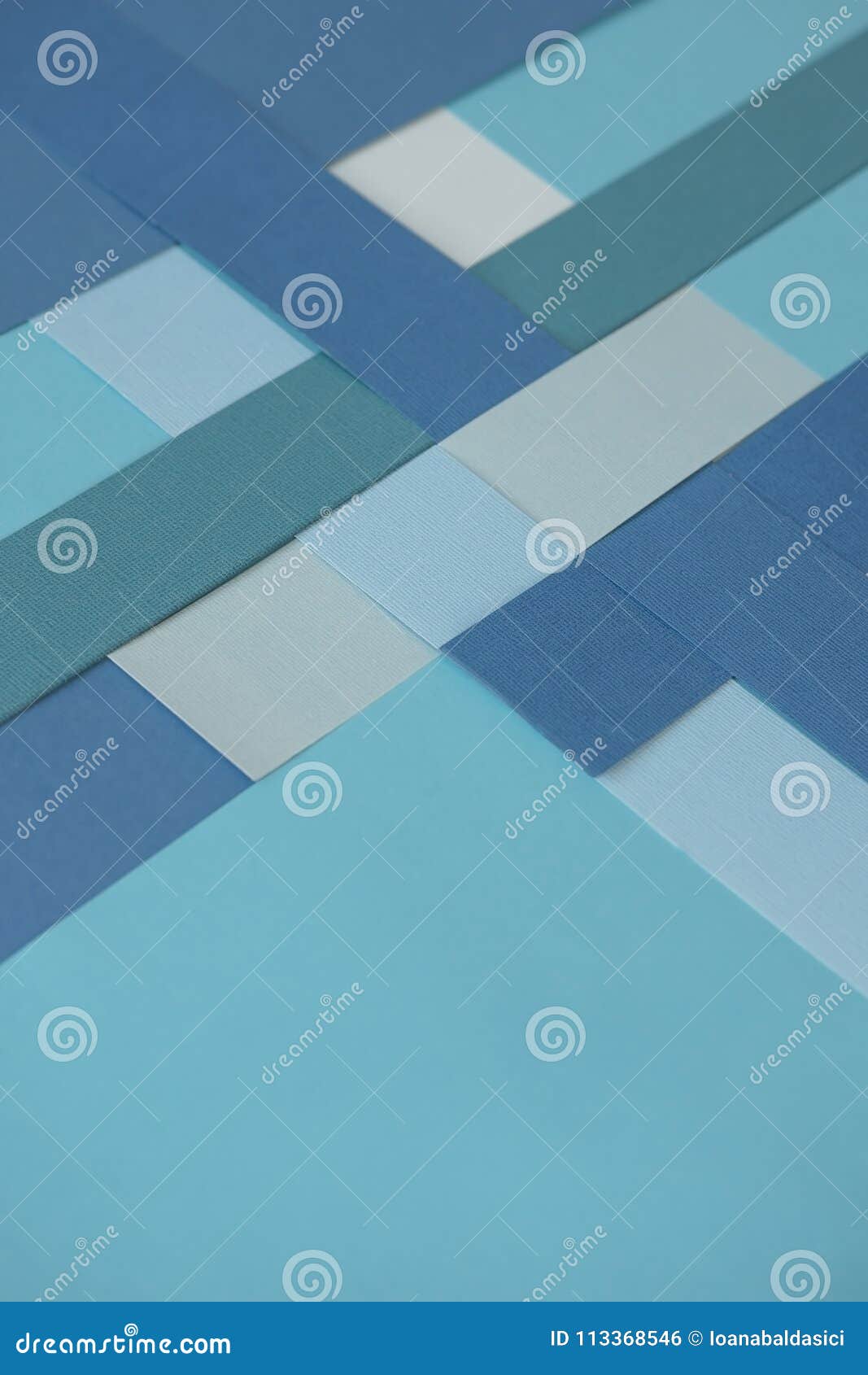 Background with Geometric Patterns in Pastel Shades of Blue and Stock ...