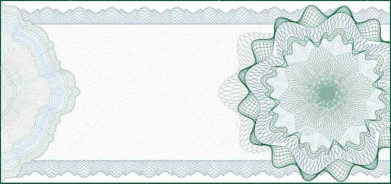 Background for Gift Certificate, Coupon Stock Vector - Illustration of ...