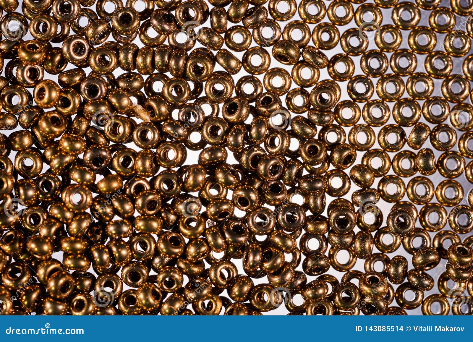 Background of Glass Beads for Needlework. Macro Shooting Stock Photo ...