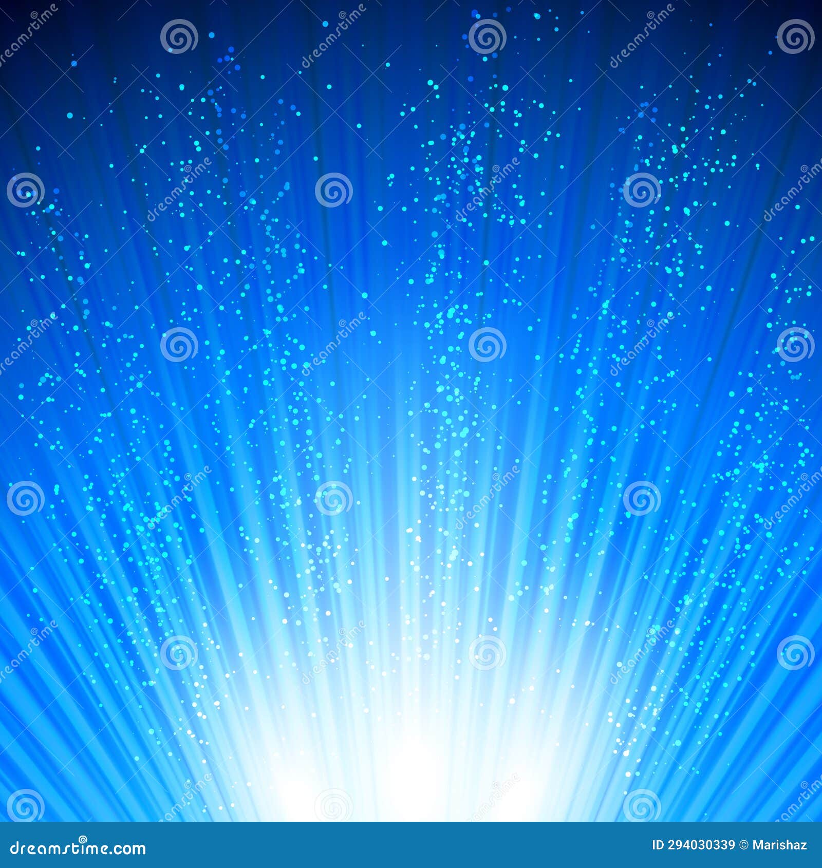 Background with Glowing Rays and Shiny Glitter Stock Vector ...