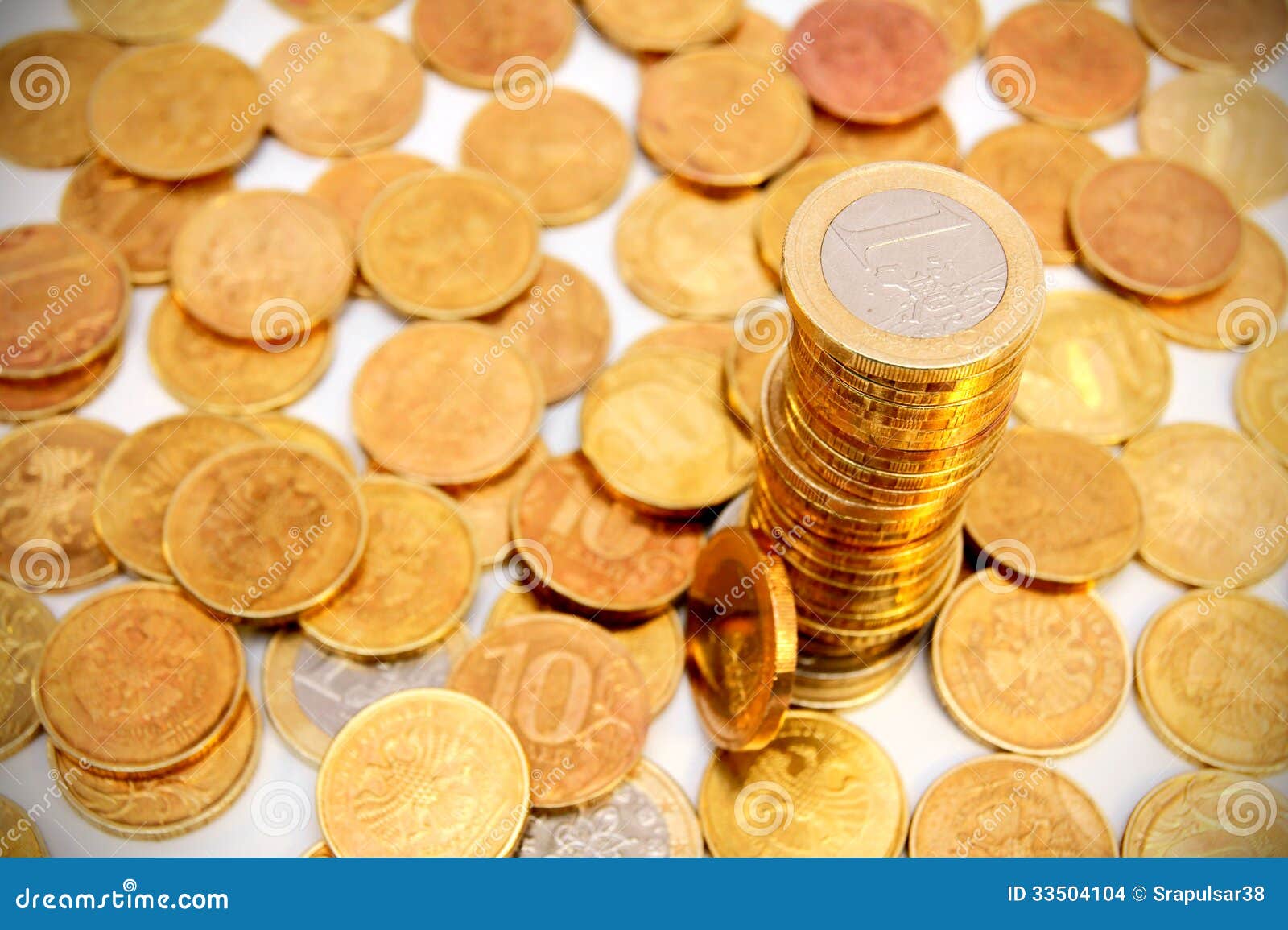 Background from Gold Coins. Stock Photo - Image of coin, gold: 33504104