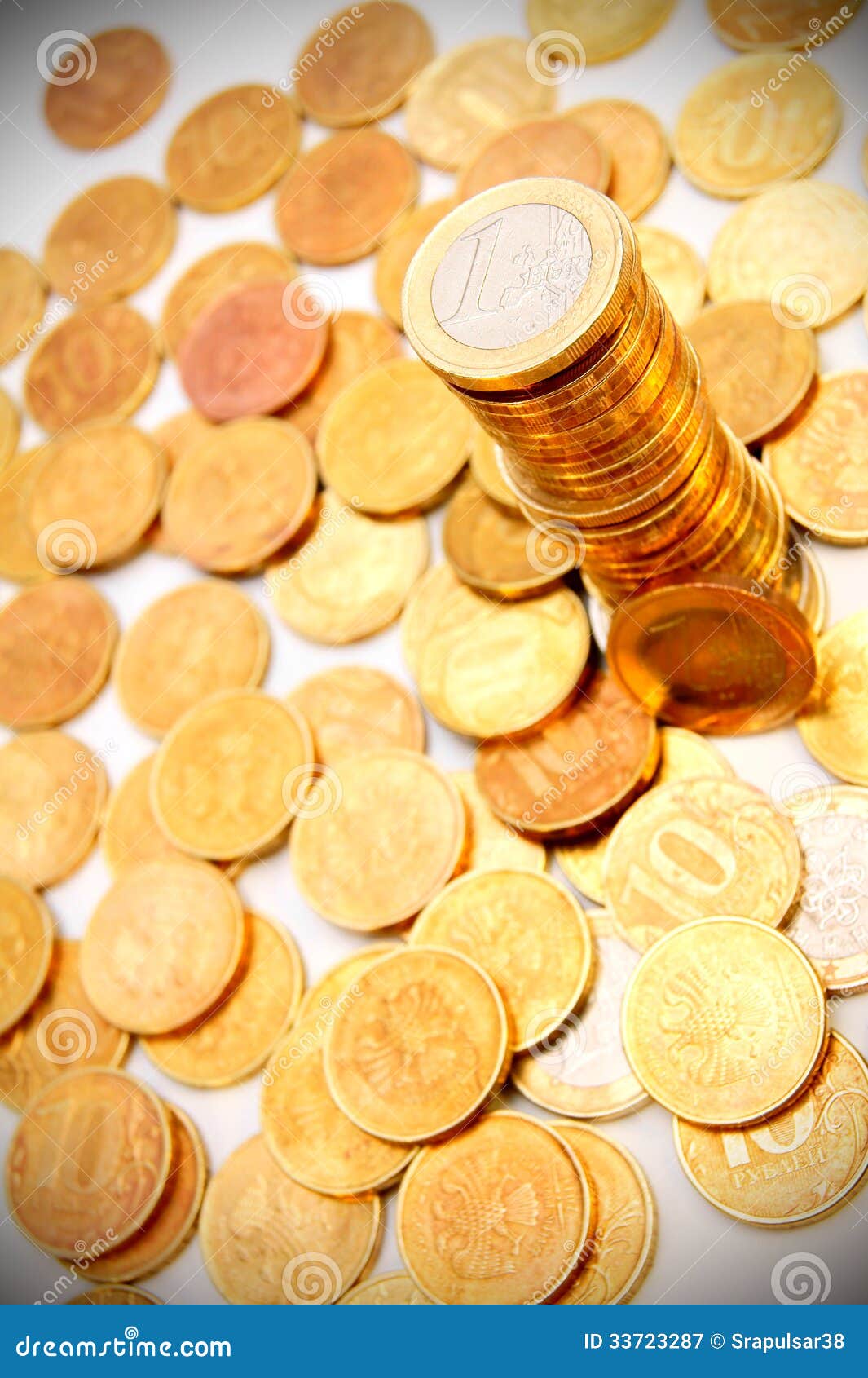 Background from Gold Coins. Stock Image - Image of incentive, group ...