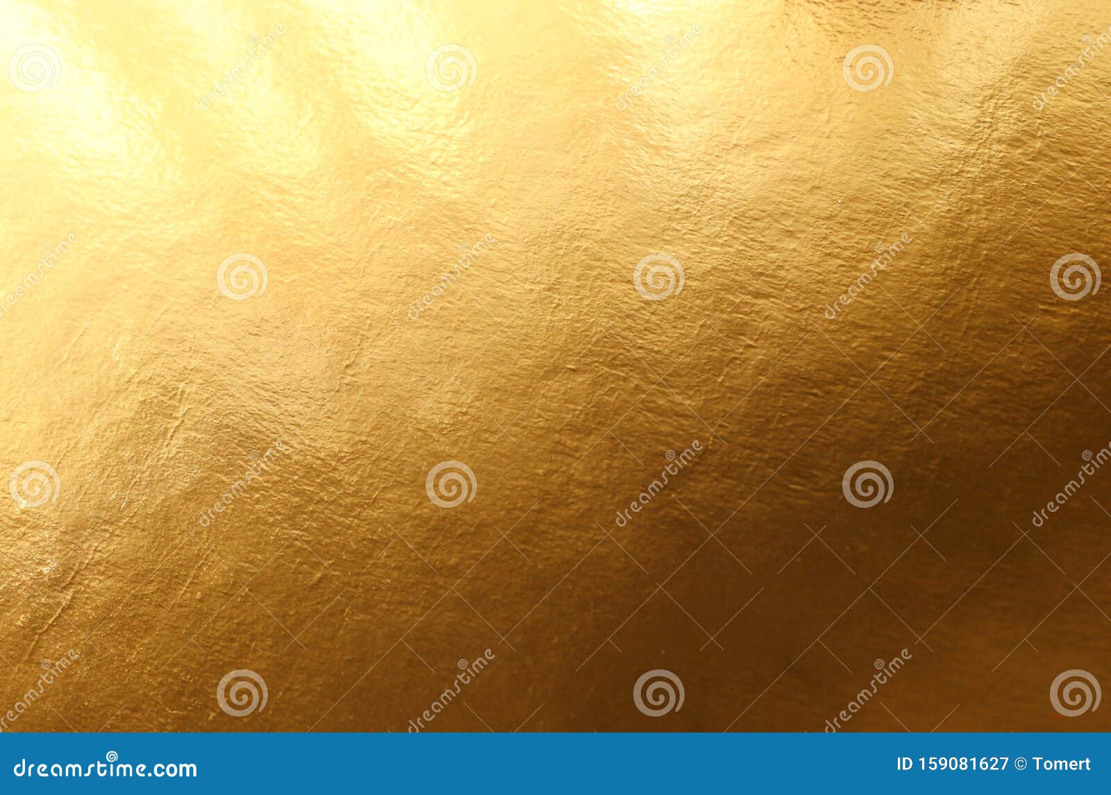 Background of Gold Foil Texture with Light Reflections Stock Image ...