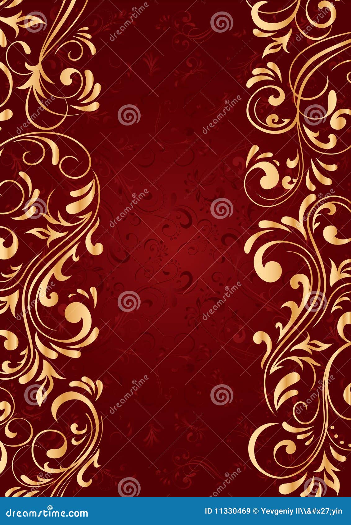 Background with Gold Vertical Pattern Stock Vector - Illustration of ...