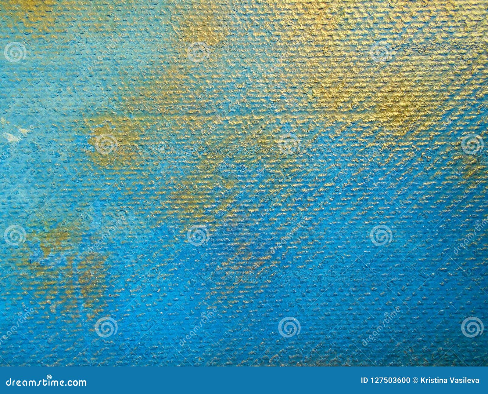 Background with Golden and Blue Textures Stock Photo - Image of wall ...