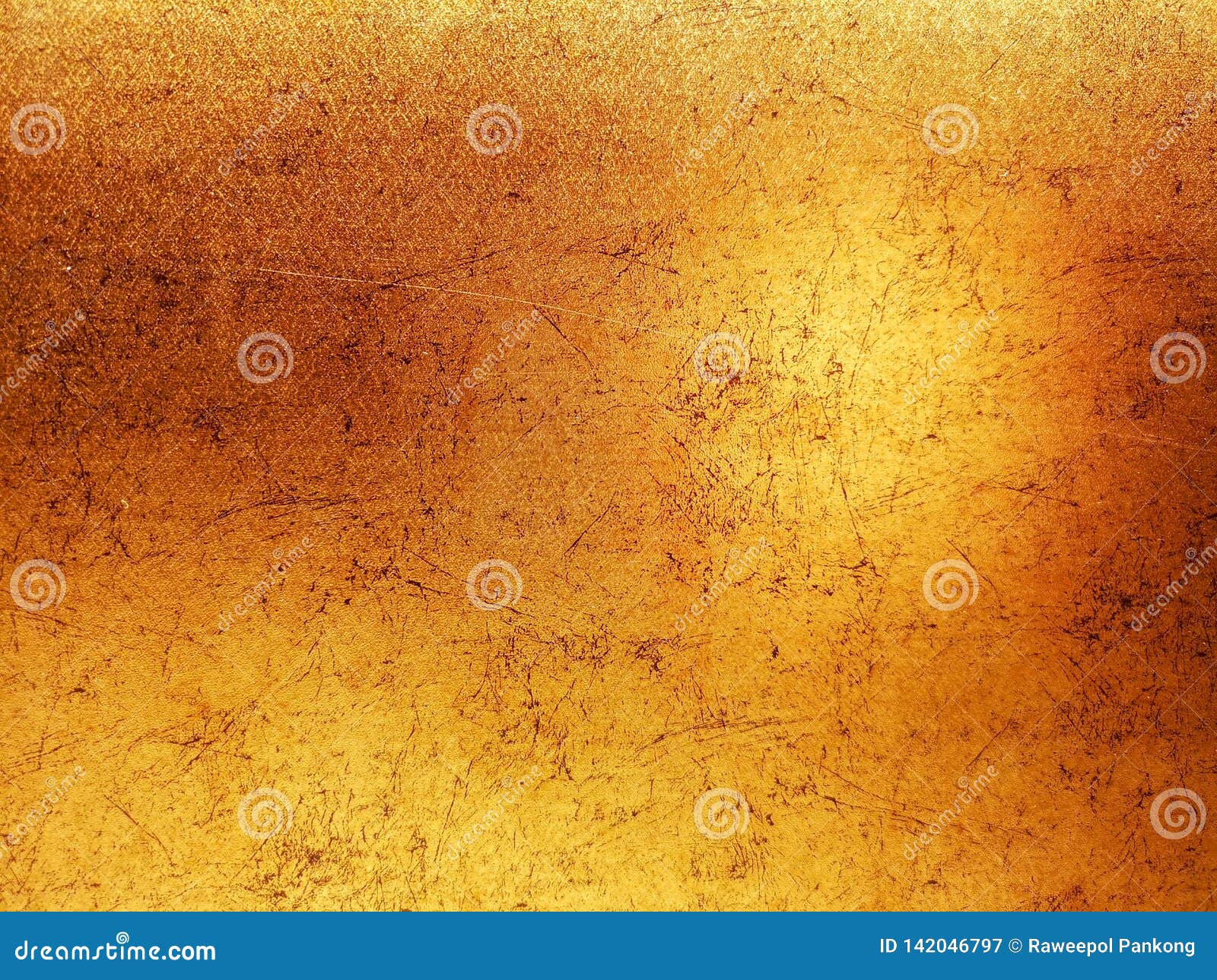 Background Golden and Copper Color, Curve and Circle Pattern Abstract ...