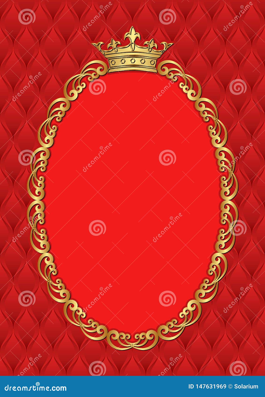 Background stock vector. Illustration of crown, invitation - 147631969