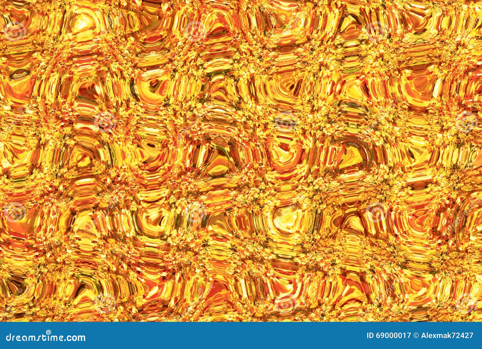 Background with Golden Patterns Stock Illustration - Illustration of ...