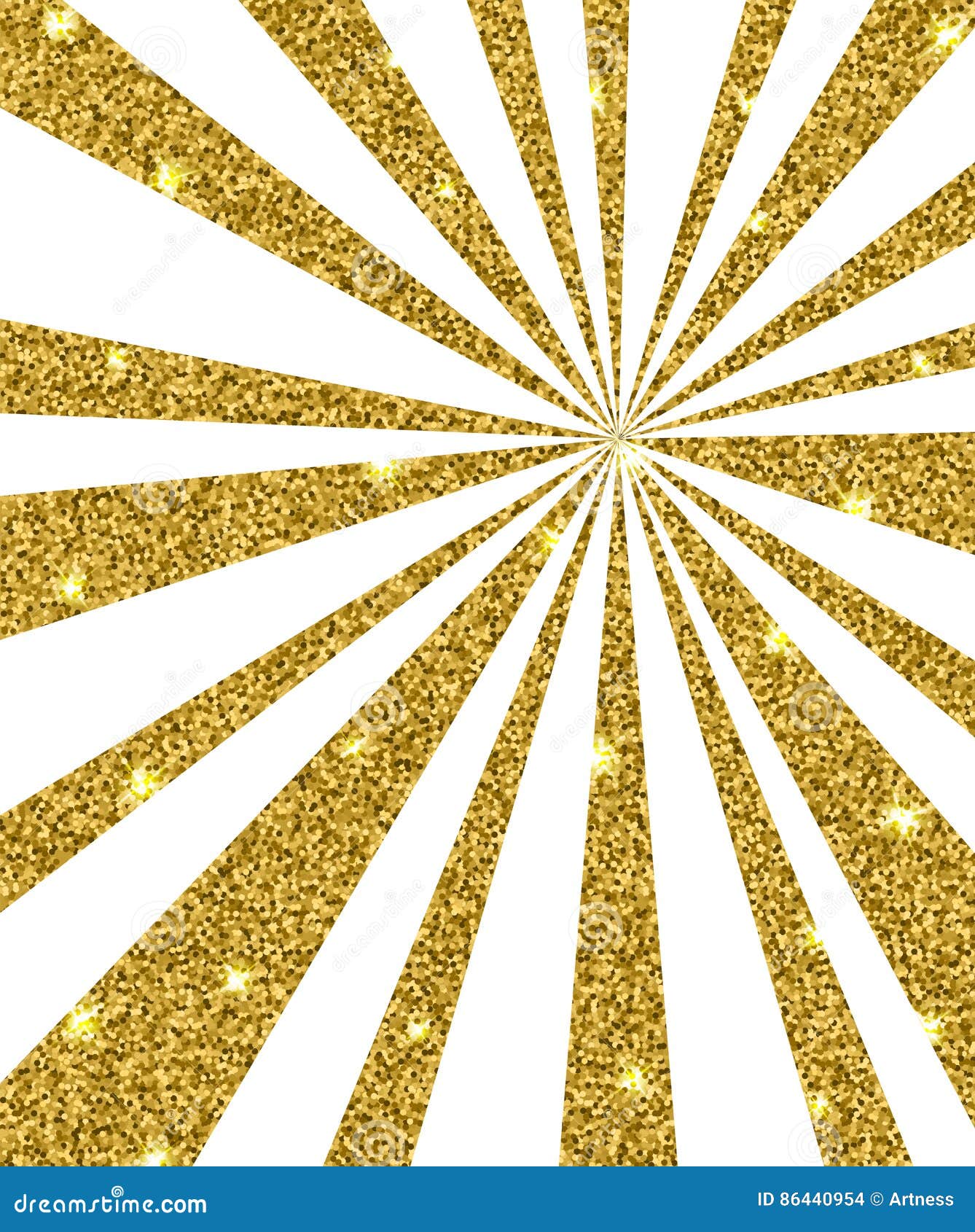 Background with Golden Rays Stock Vector - Illustration of background ...