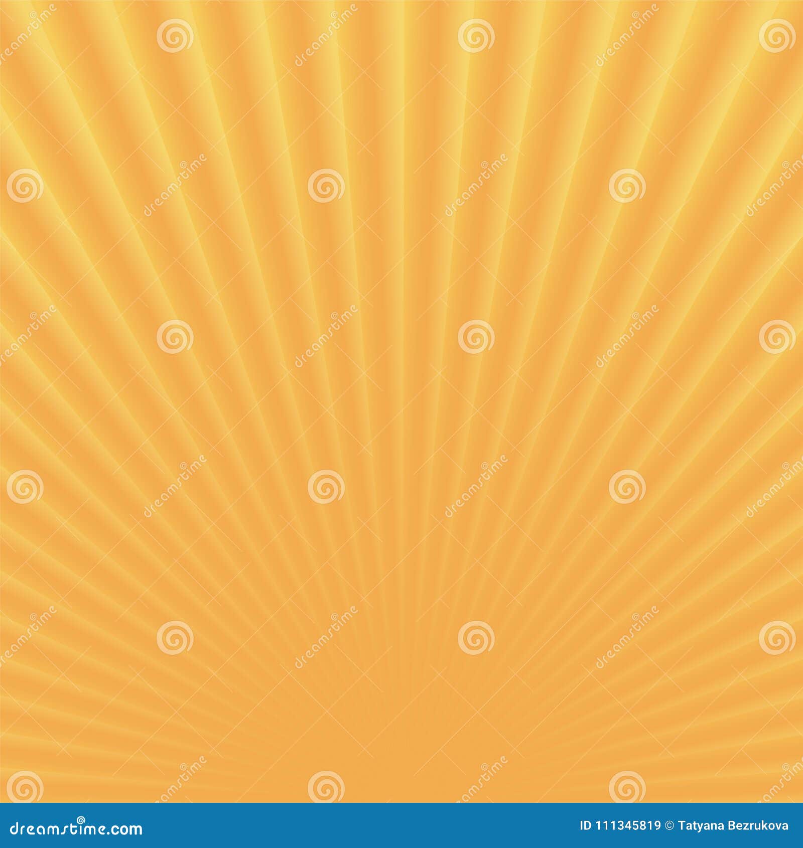 Background of Golden Rays. Vector Illustration for Your Design. Stock ...