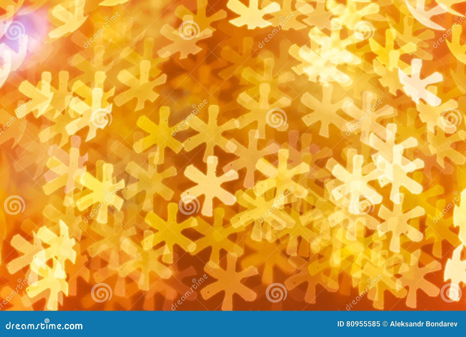 Background of Golden Snowflakes Stock Image - Image of glitter, golden ...