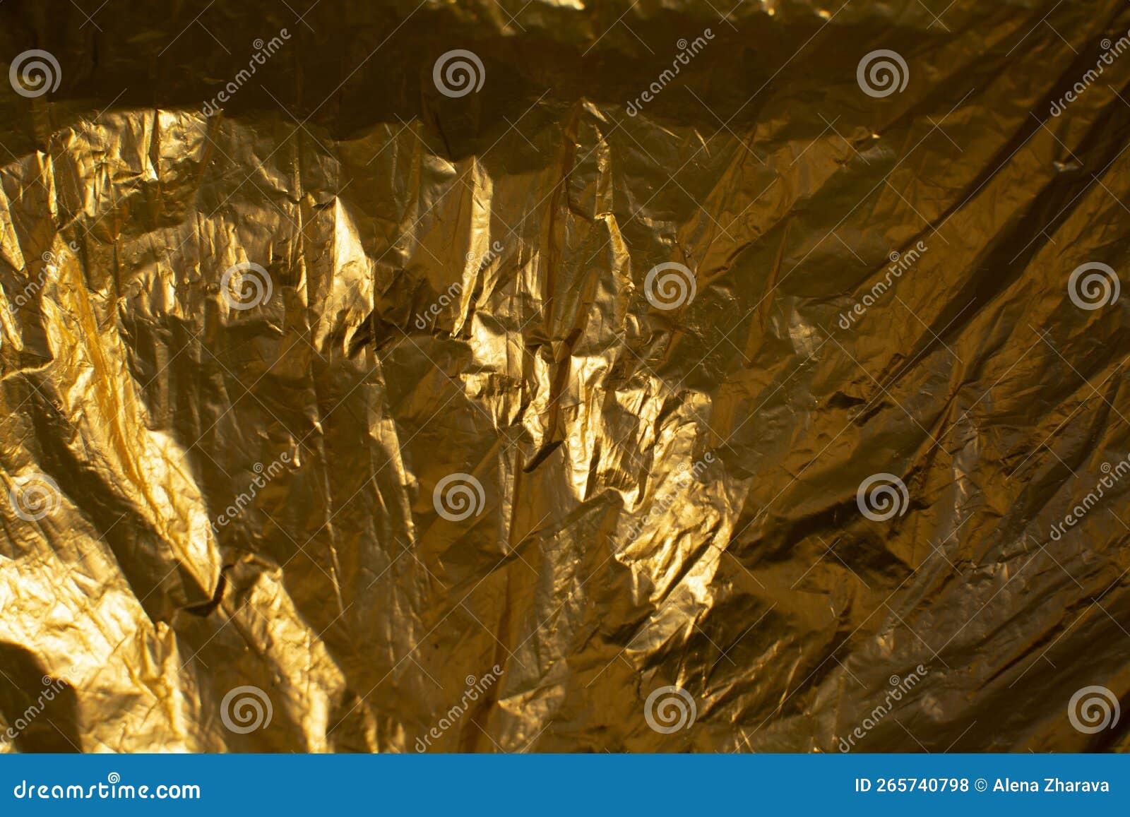Background of Golden Wrapping Paper. Gift Wrapping Paper. Stock Photo ...