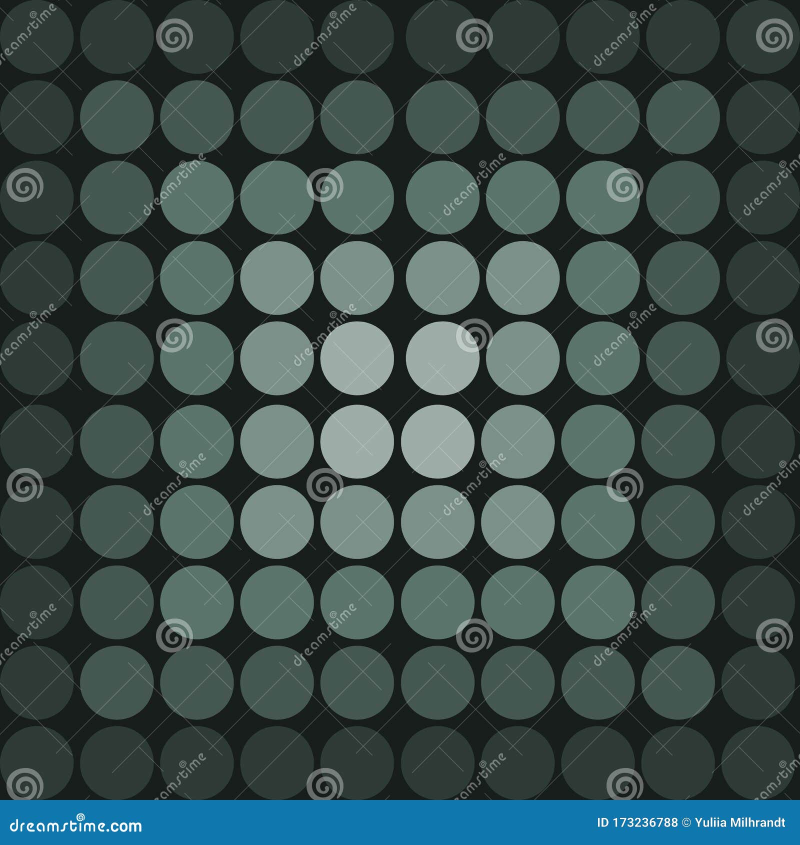 Circles Gray Background. Gradient Vector. Stock Illustration ...