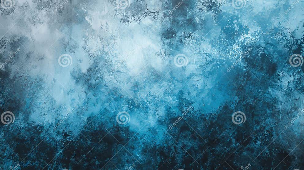 The Background is a Gradient of Deep Blue Colors with a Grainy Texture ...