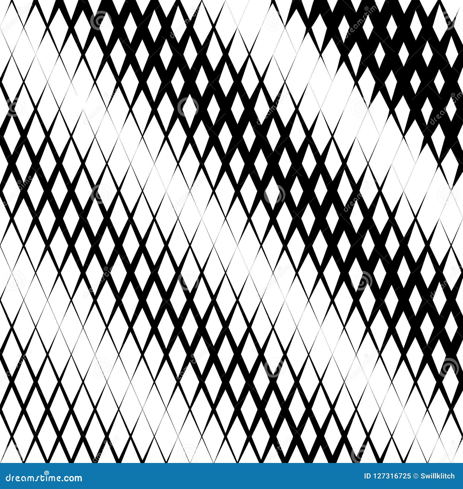 Background with Gradient of Diamond Shaped Cells Grid Stock Vector ...