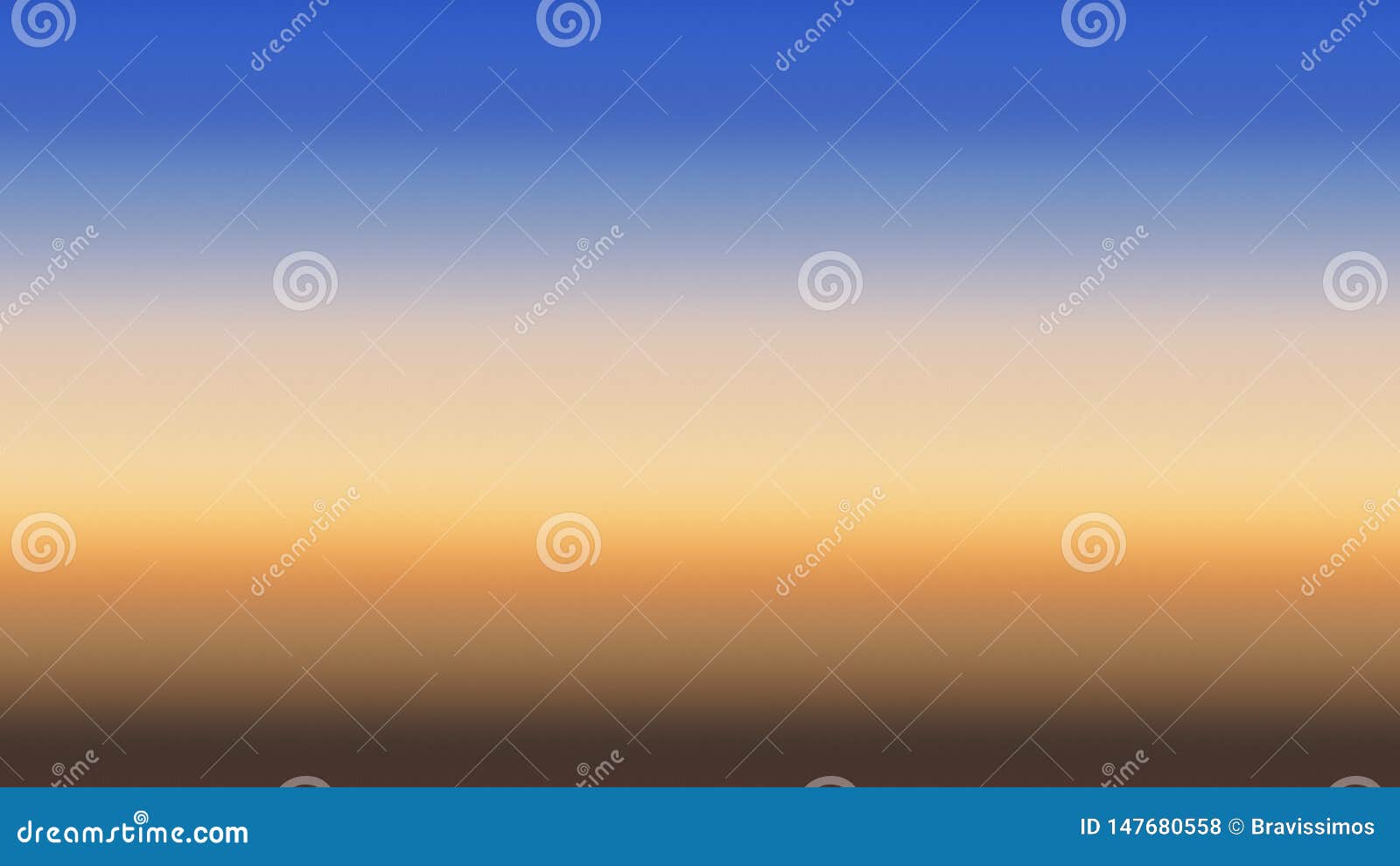 Background Gradient Sunset Blue Orange, Abstract Twilight Stock ...