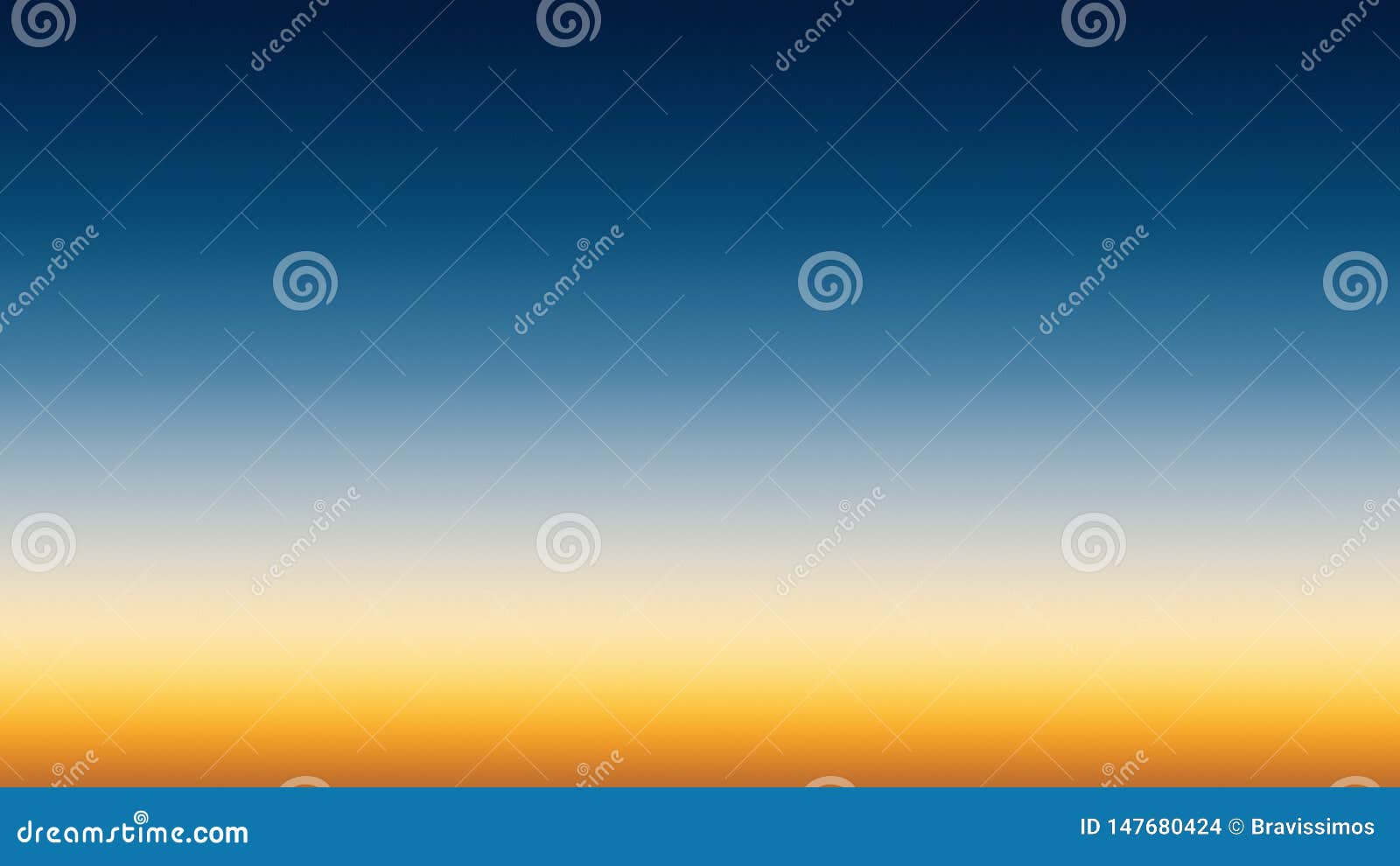 Background Gradient Sunset Blue Orange, Light Morning Stock ...