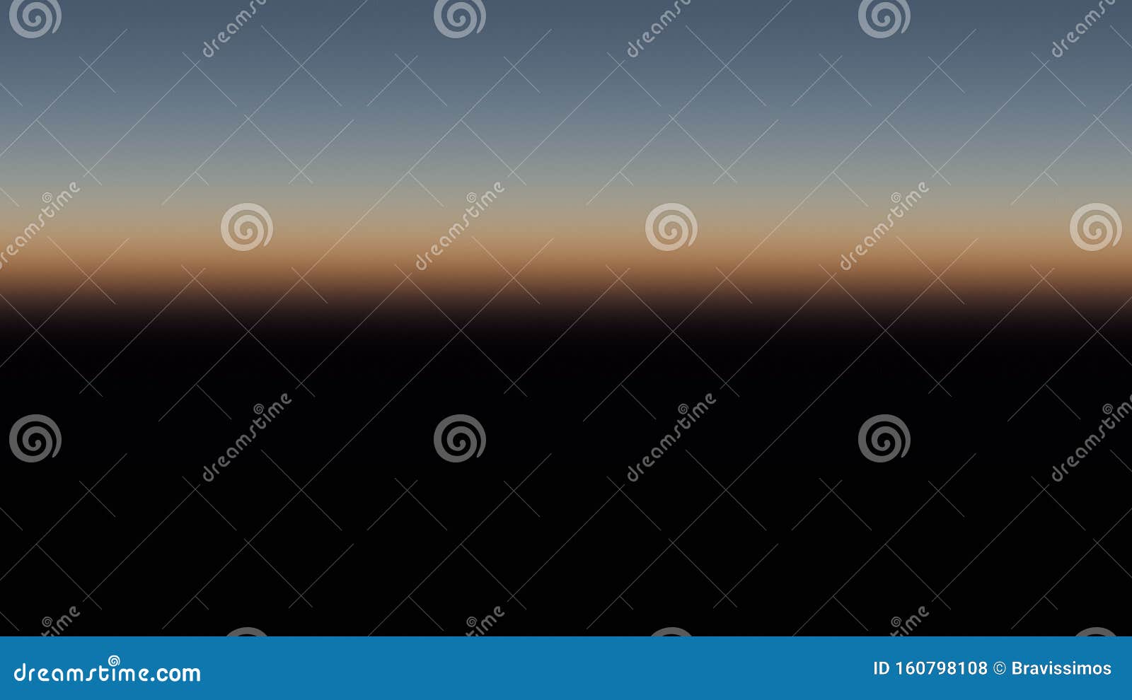 Background Gradient Sunset Blue Orange, Light Sunlight Stock ...
