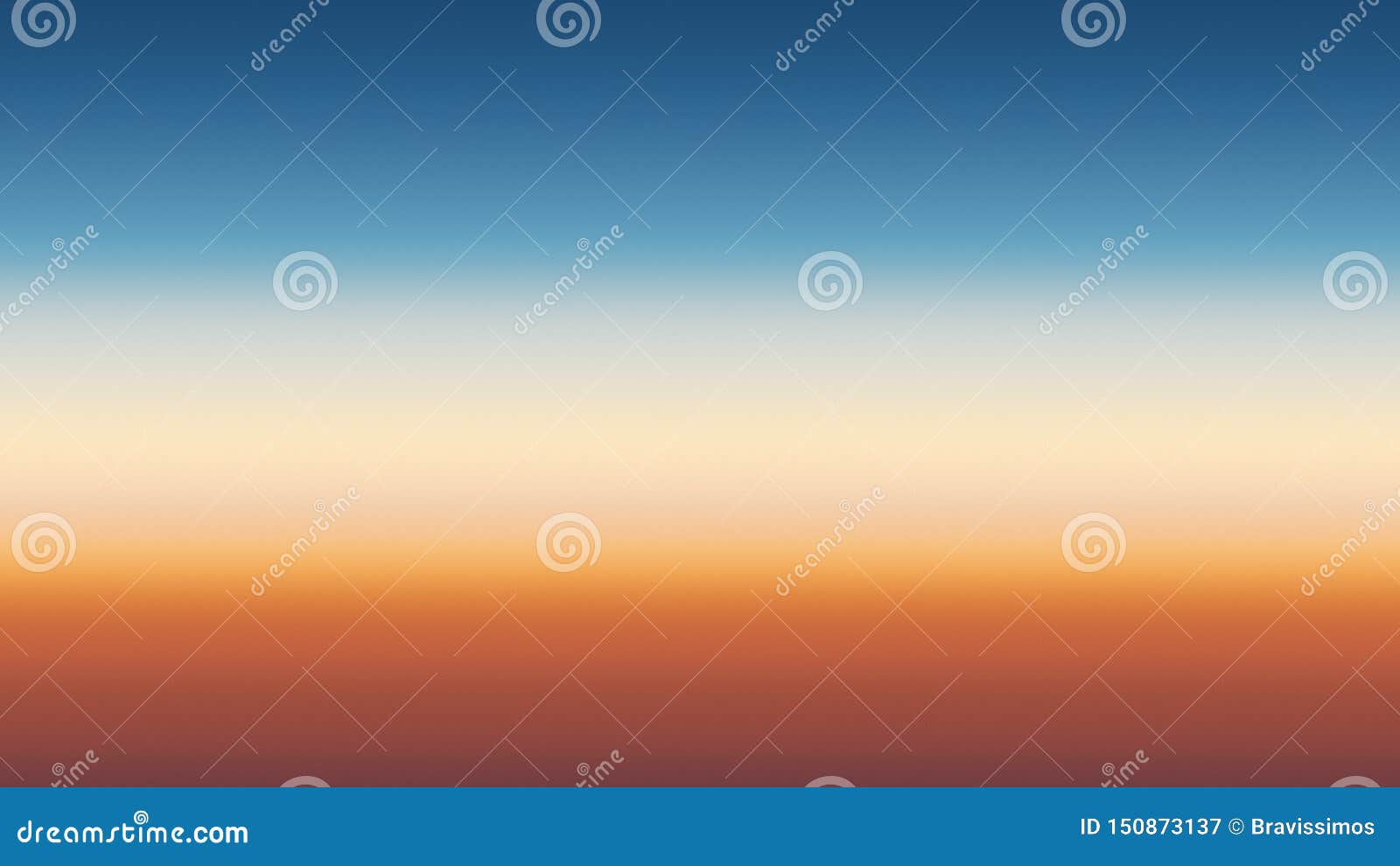 Gradient Sunset Beach With Silhouette Of Palm Trees. Beautiful Summer ...