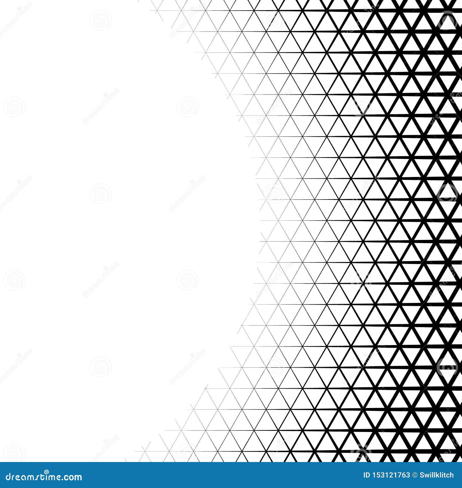 Background with Gradient of Triangle Shaped Cells Grid Stock Vector ...