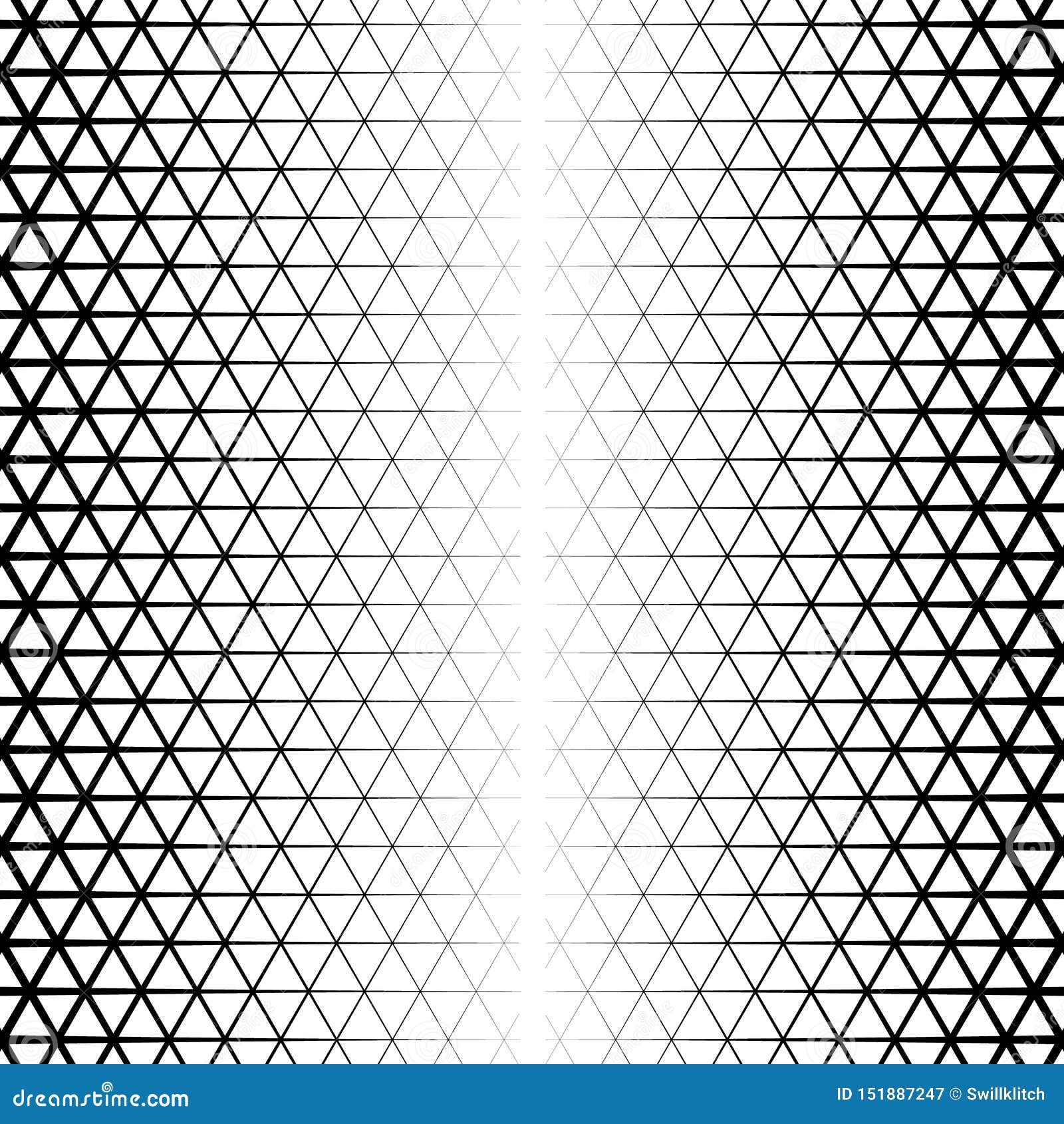 Background with Gradient of Triangle Shaped Cells Grid Stock Vector ...