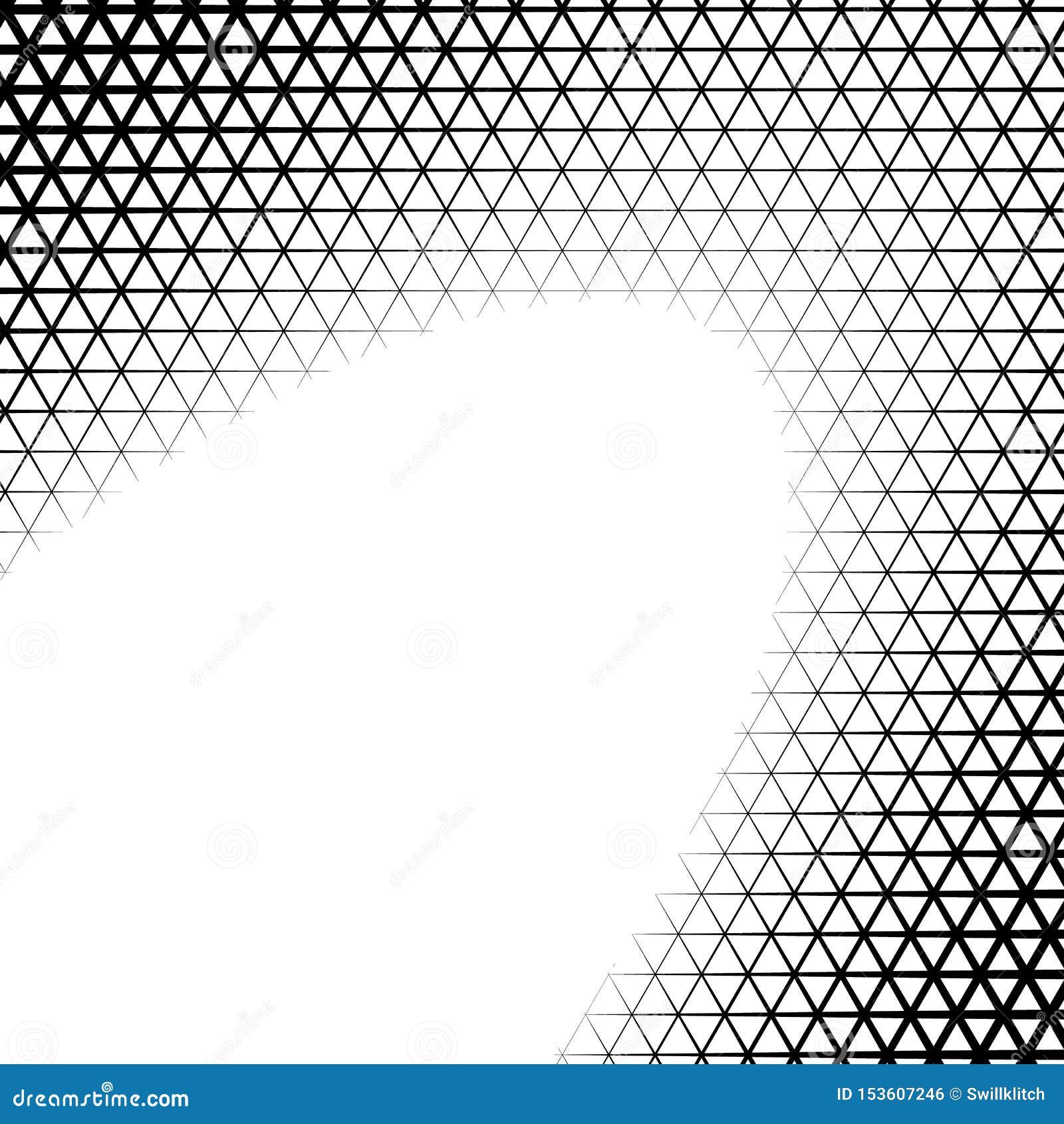 Background with Gradient of Triangle Shaped Cells Grid Stock Vector ...
