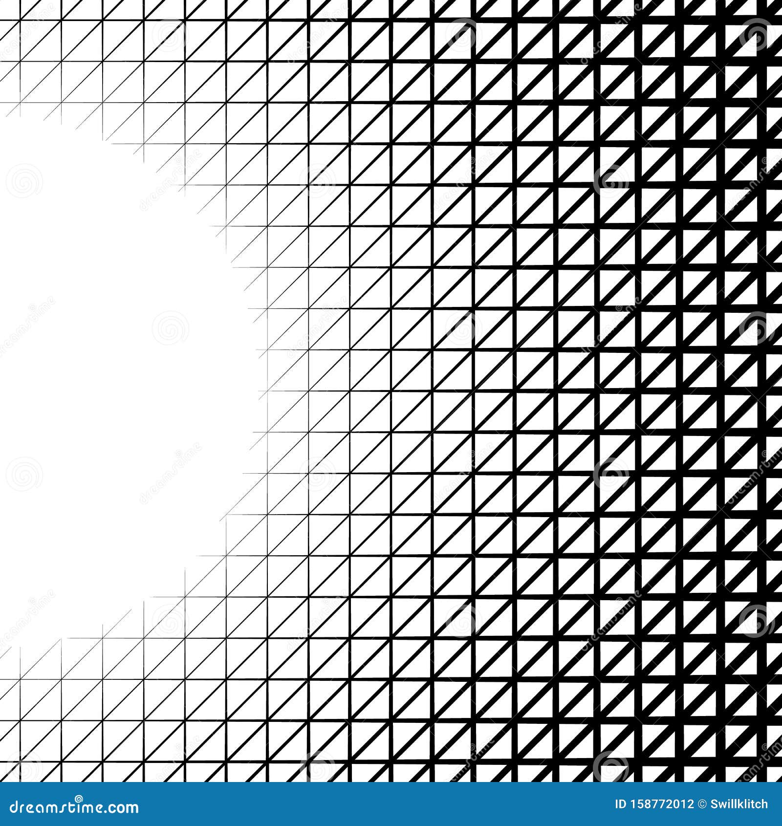 Background with Gradient of Triangle Shaped Cells Grid Stock Vector ...