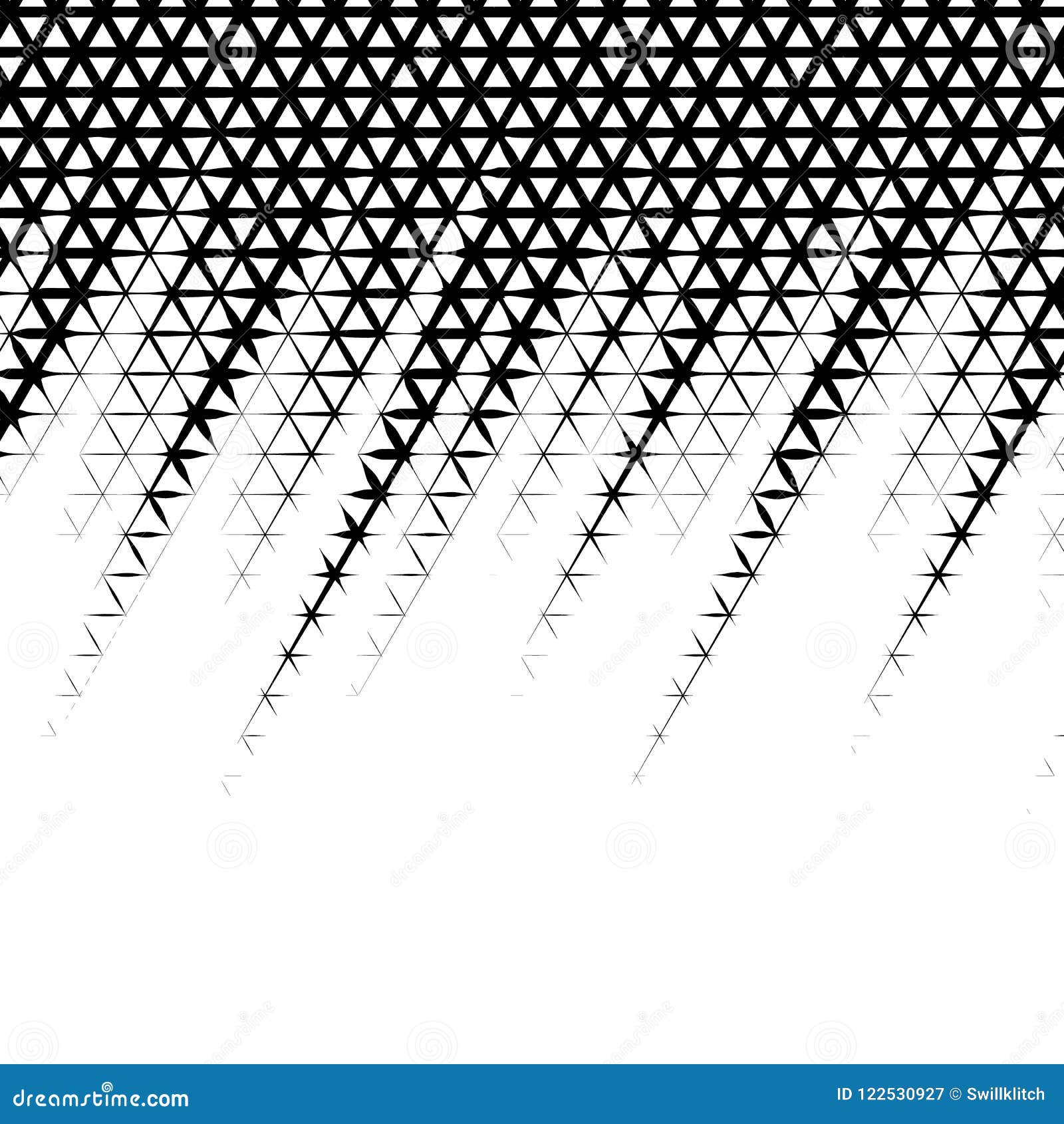 Background with Gradient of Triangle Shaped Cells Grid Stock Vector ...