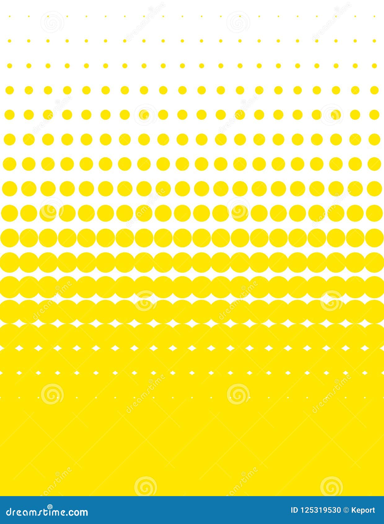 Yellow White Color Transition with Dots Stock Illustration ...