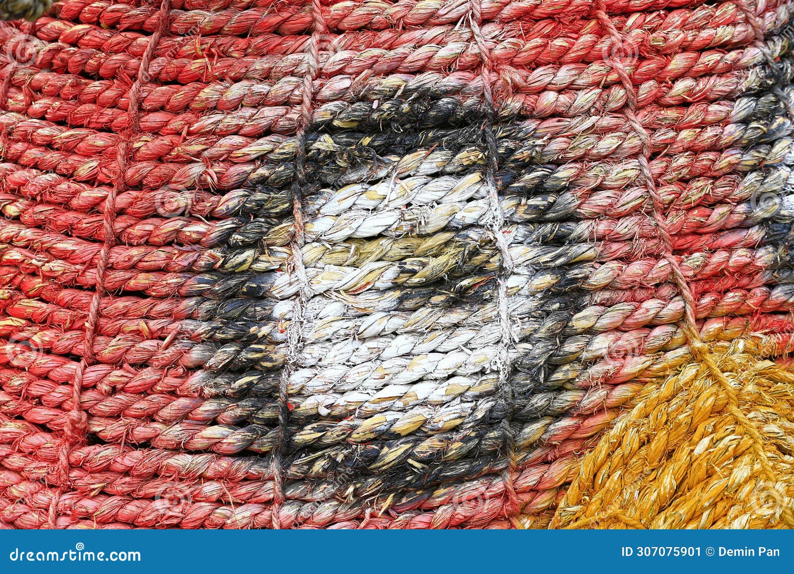 The Background of the Grass Weaving Stock Image - Image of handmade ...