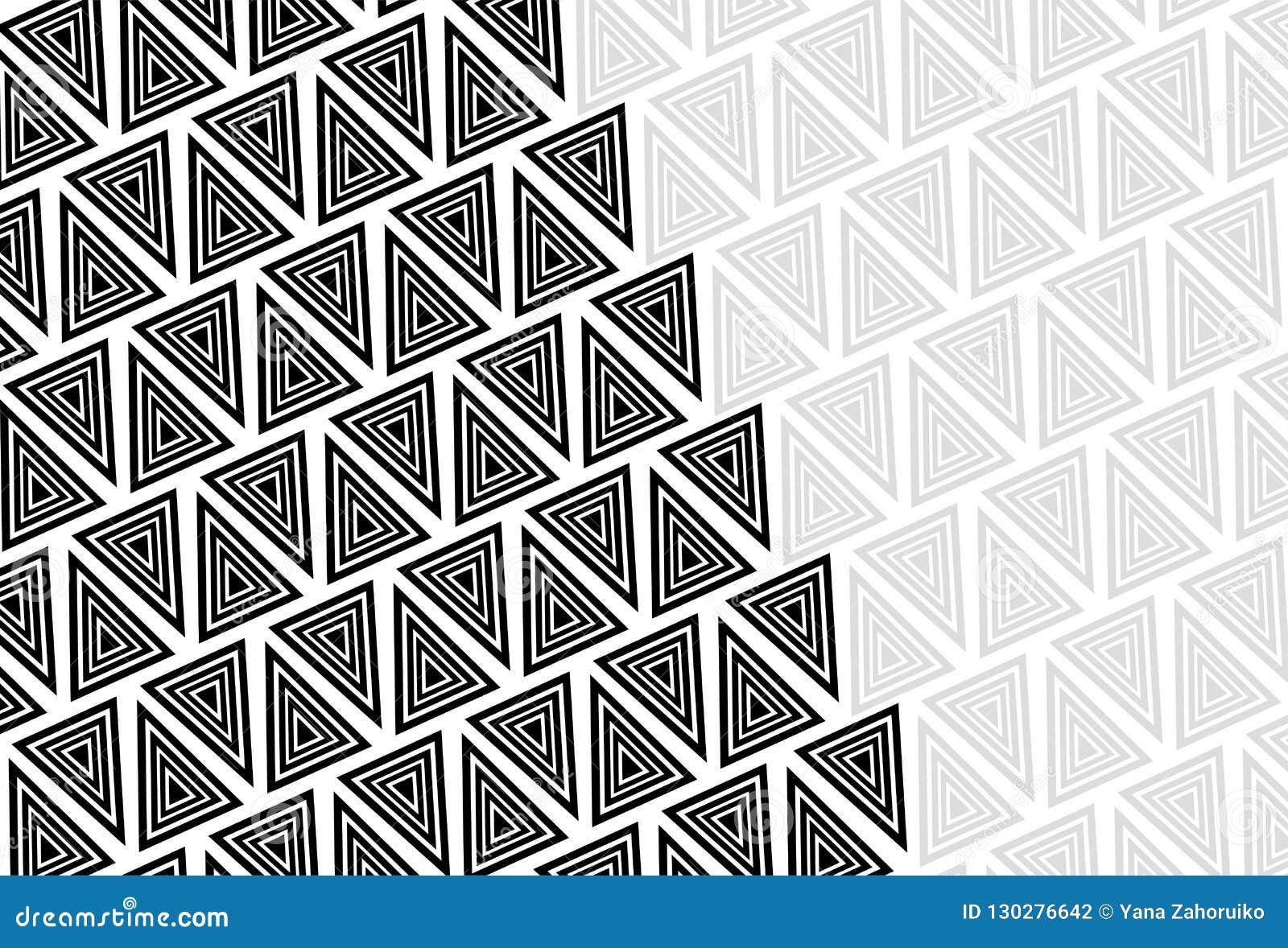Background with Gray and Black Triangles. Stock Illustration ...