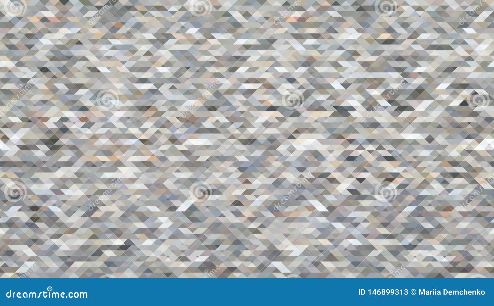 Background of Gray and Brown Triangles Stock Illustration ...