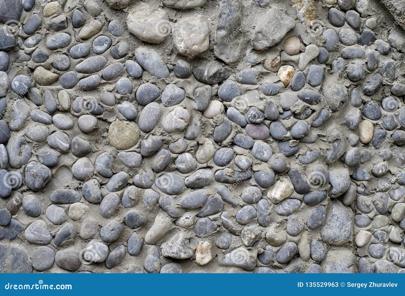 Cemented Pebbles Texture Royalty-Free Stock Photography | CartoonDealer ...