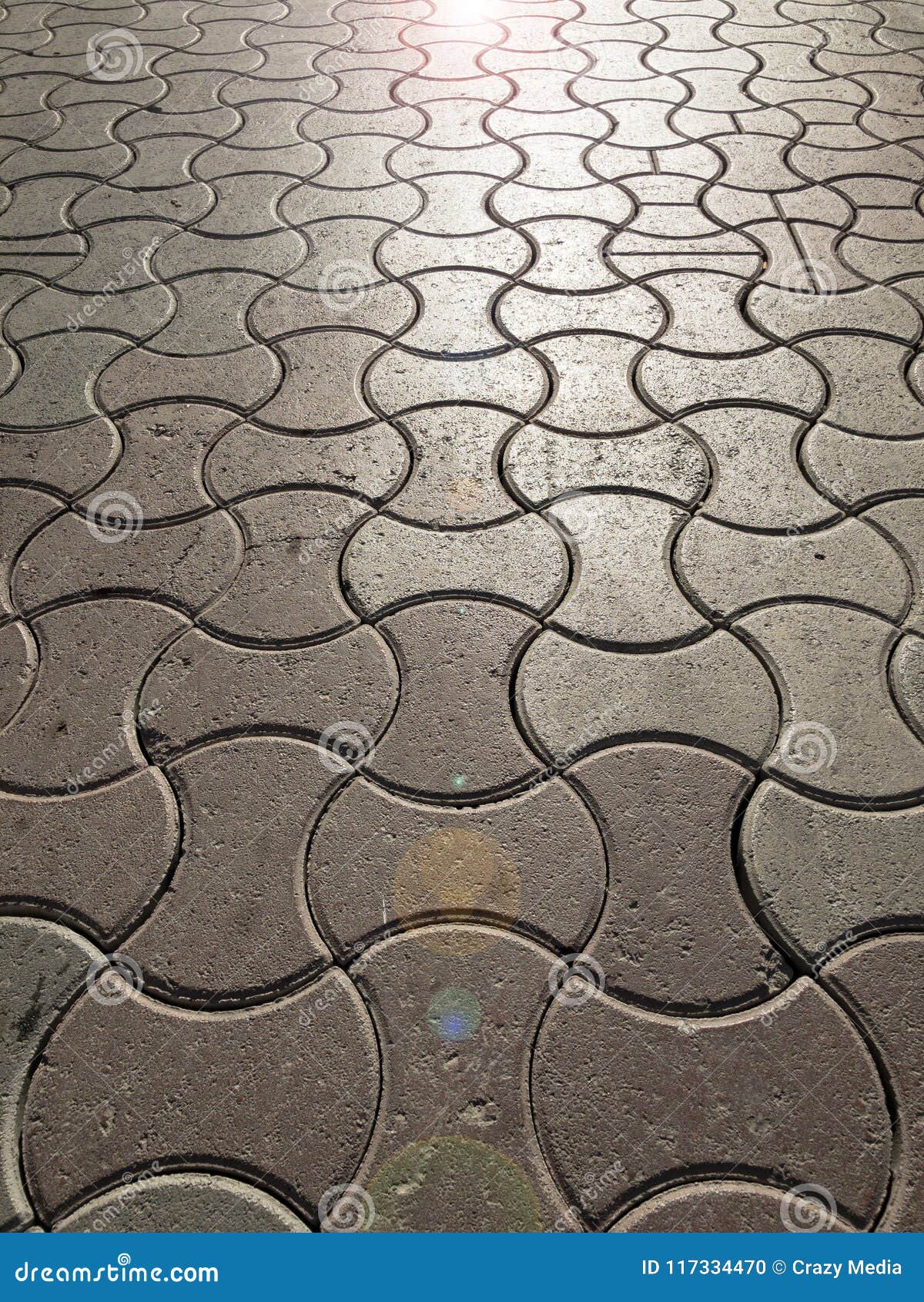 Curved Line Cobblestone Pattern Stock Photo - Image of background ...