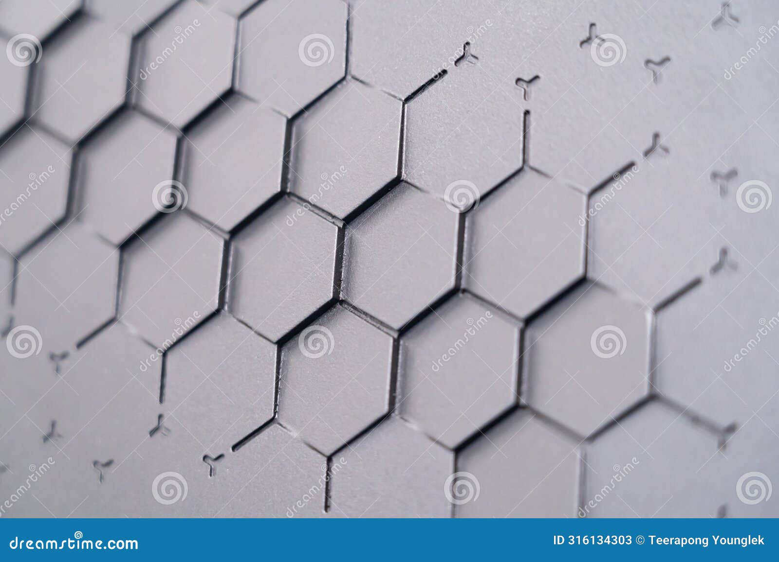 The Background of the Gray Embossed Wall Texture Has a Geometric Relief ...