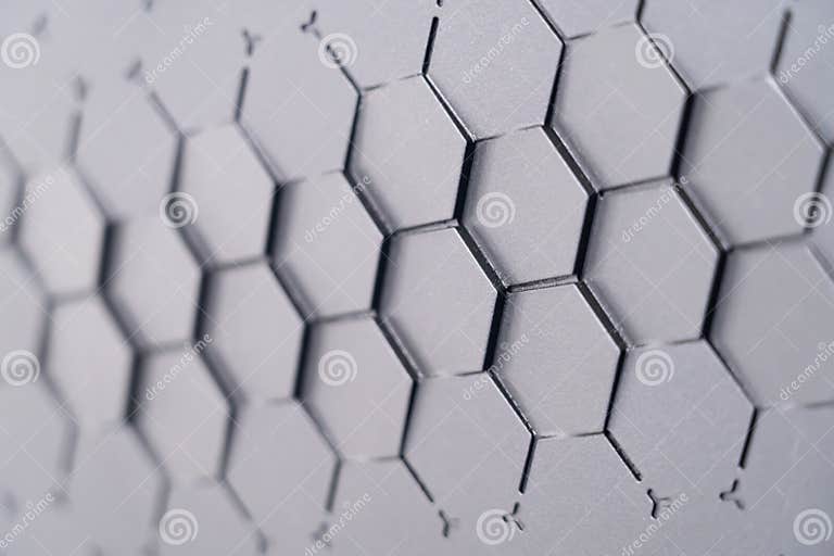 The Background of the Gray Embossed Wall Texture Has a Geometric Relief ...