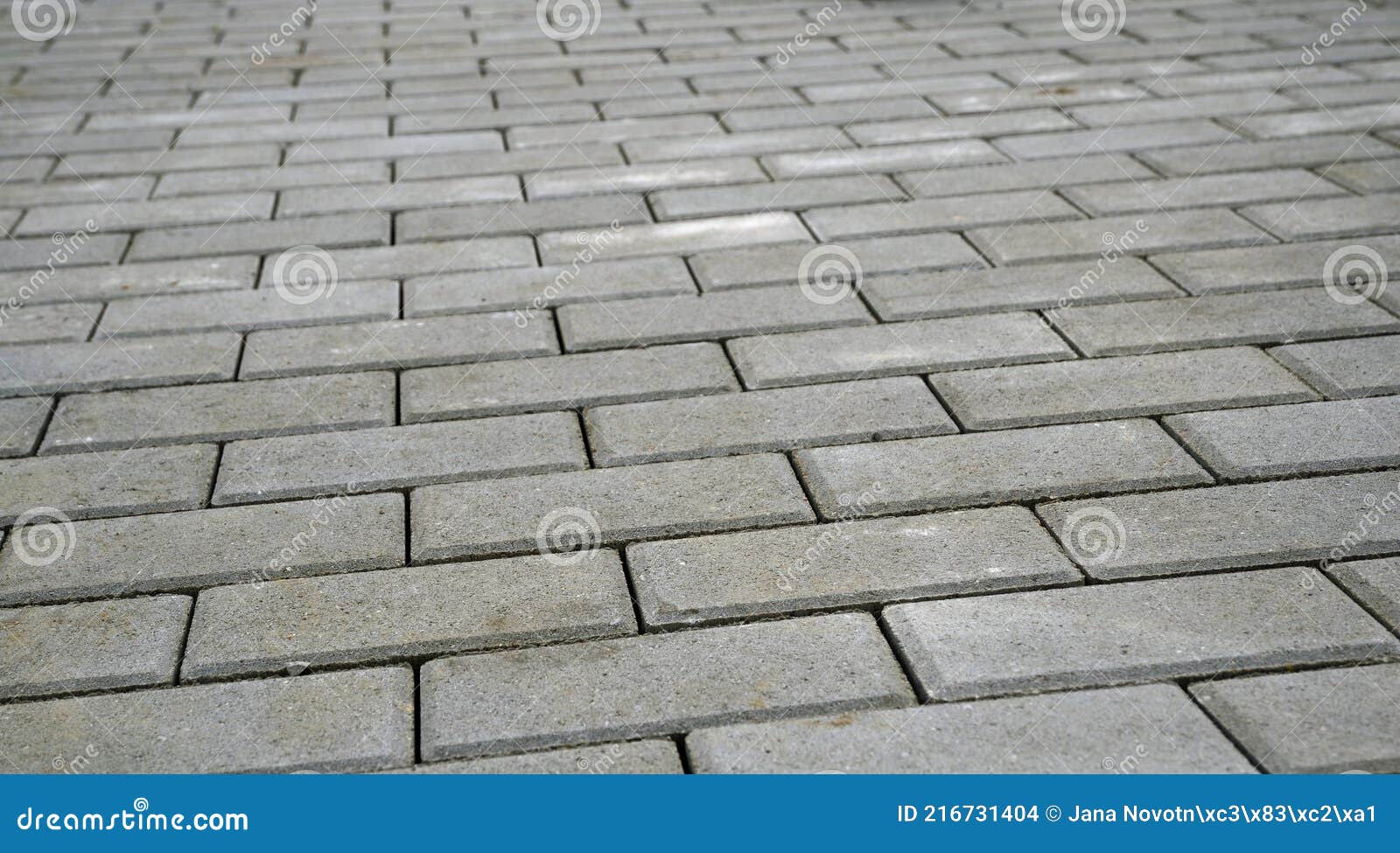 Background of Gray Interlocking Tiles Stock Photo - Image of street ...