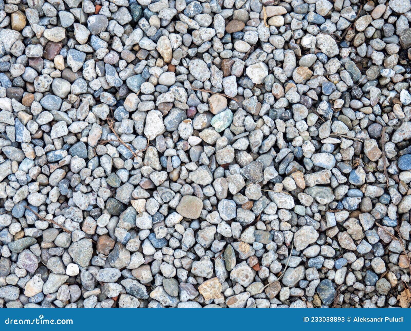 Background from Gray Rubble. Pebbles Stock Image - Image of pattern ...