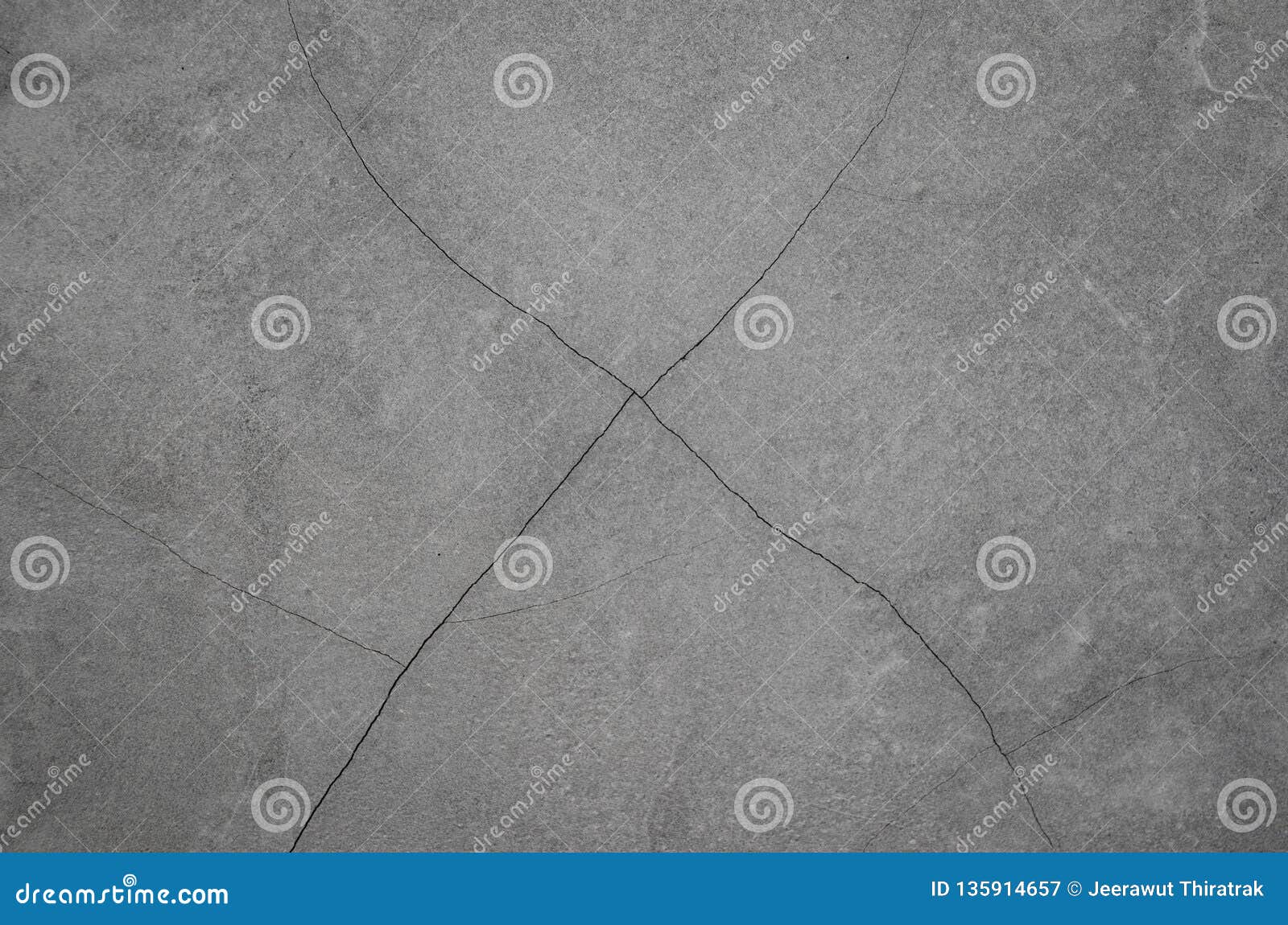 Background of Gray Stone with Crack. Stock Image - Image of closeup ...