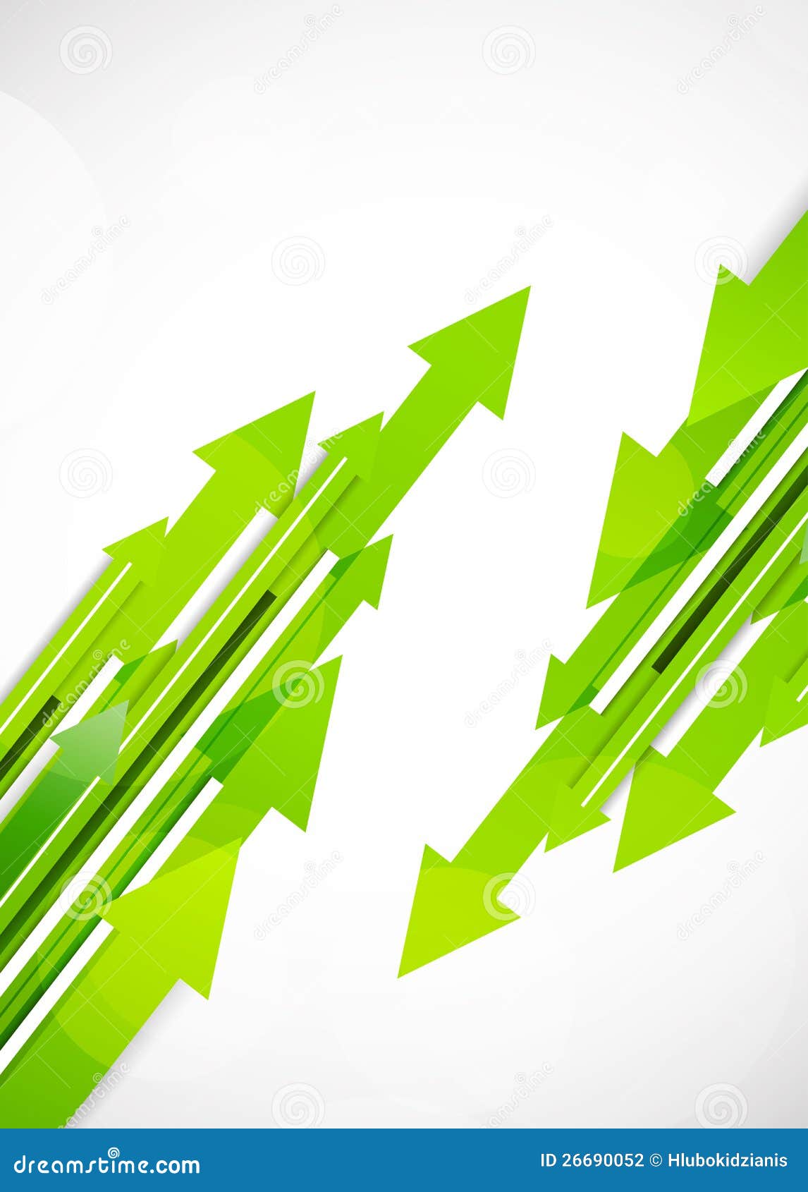 Background with Green Arrows Stock Vector - Illustration of cover ...