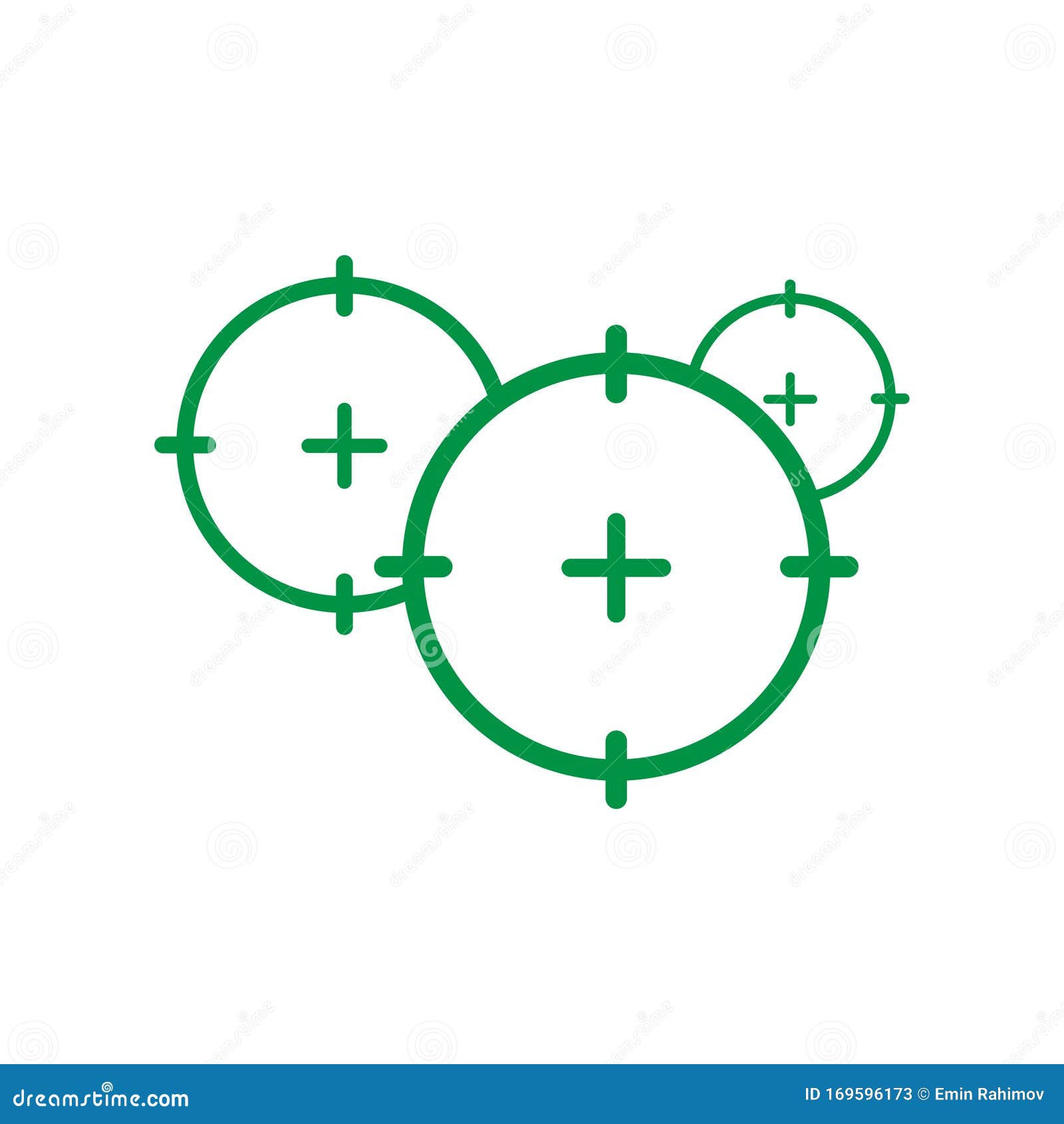 Background Green Color Scope - Vector Illustration Eps Ten Stock Vector ...