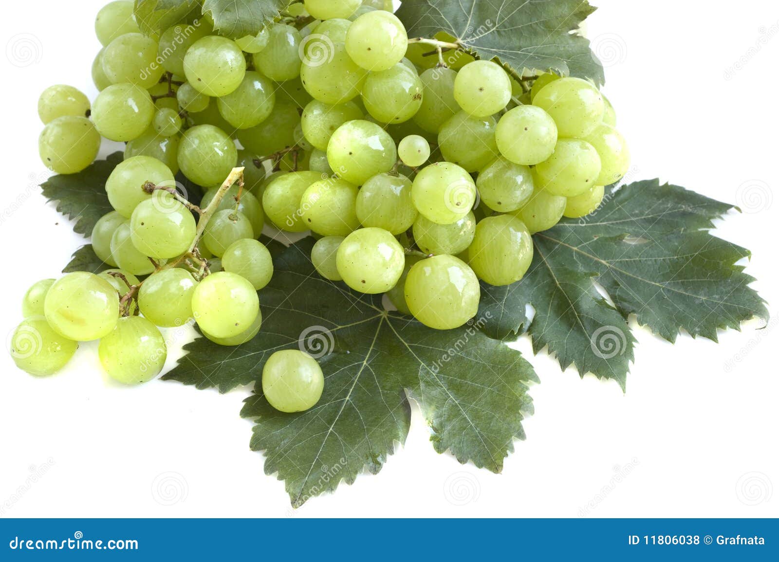 Background with Green Grape Stock Photo - Image of aromatic, shine ...