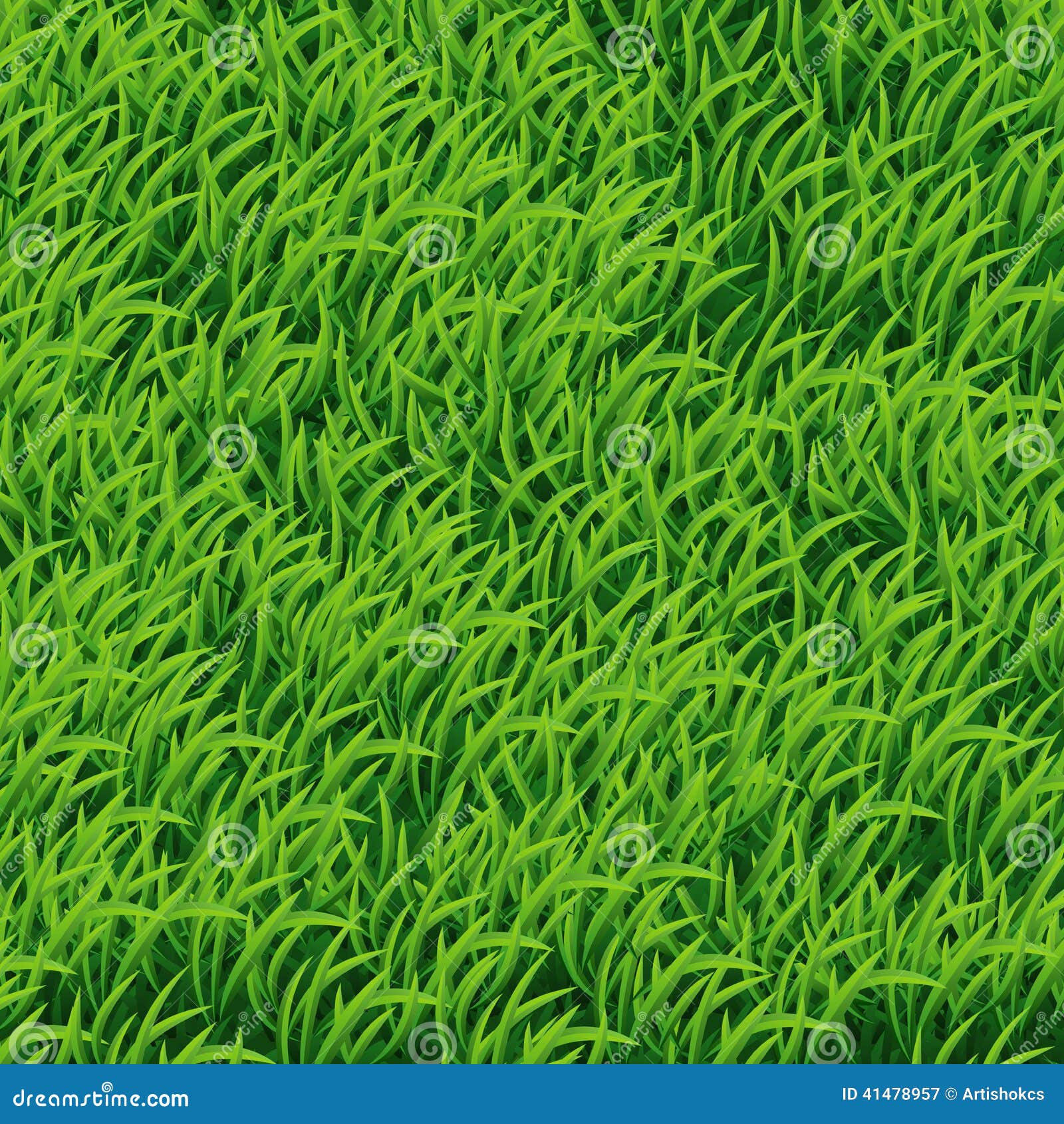 Background of Green Grass stock vector. Illustration of cover - 41478957